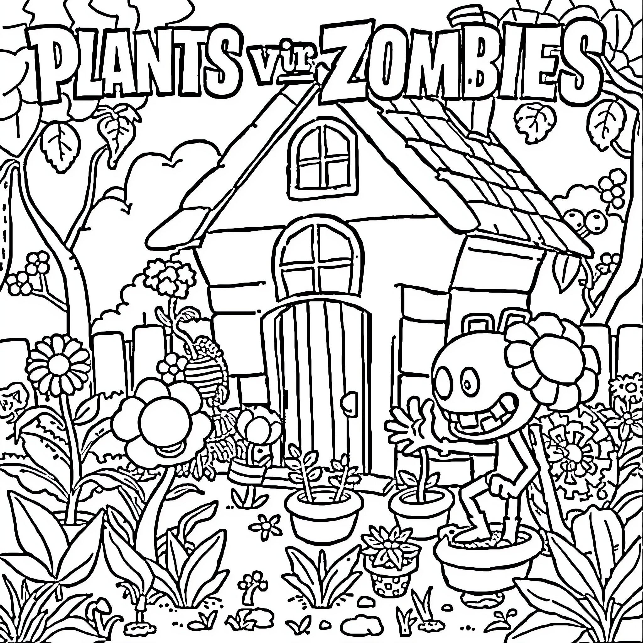 Best Plant Coloring Pages (Free Printable PDF)