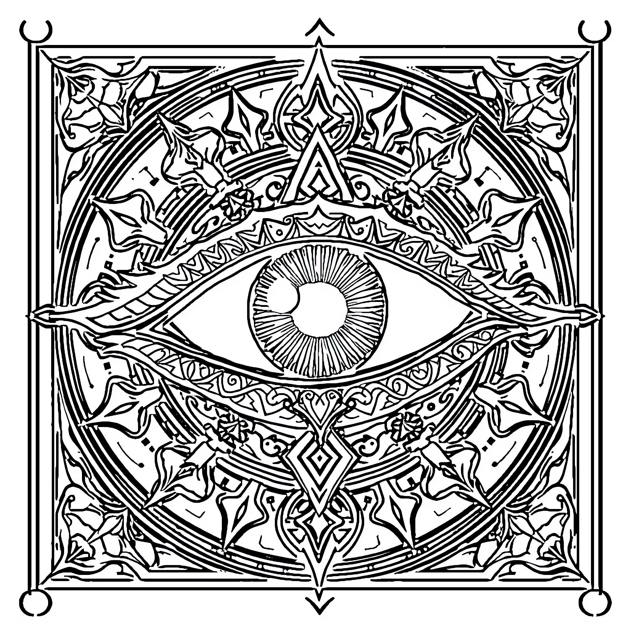 Best Eye Coloring Pages (Free Printable PDF)