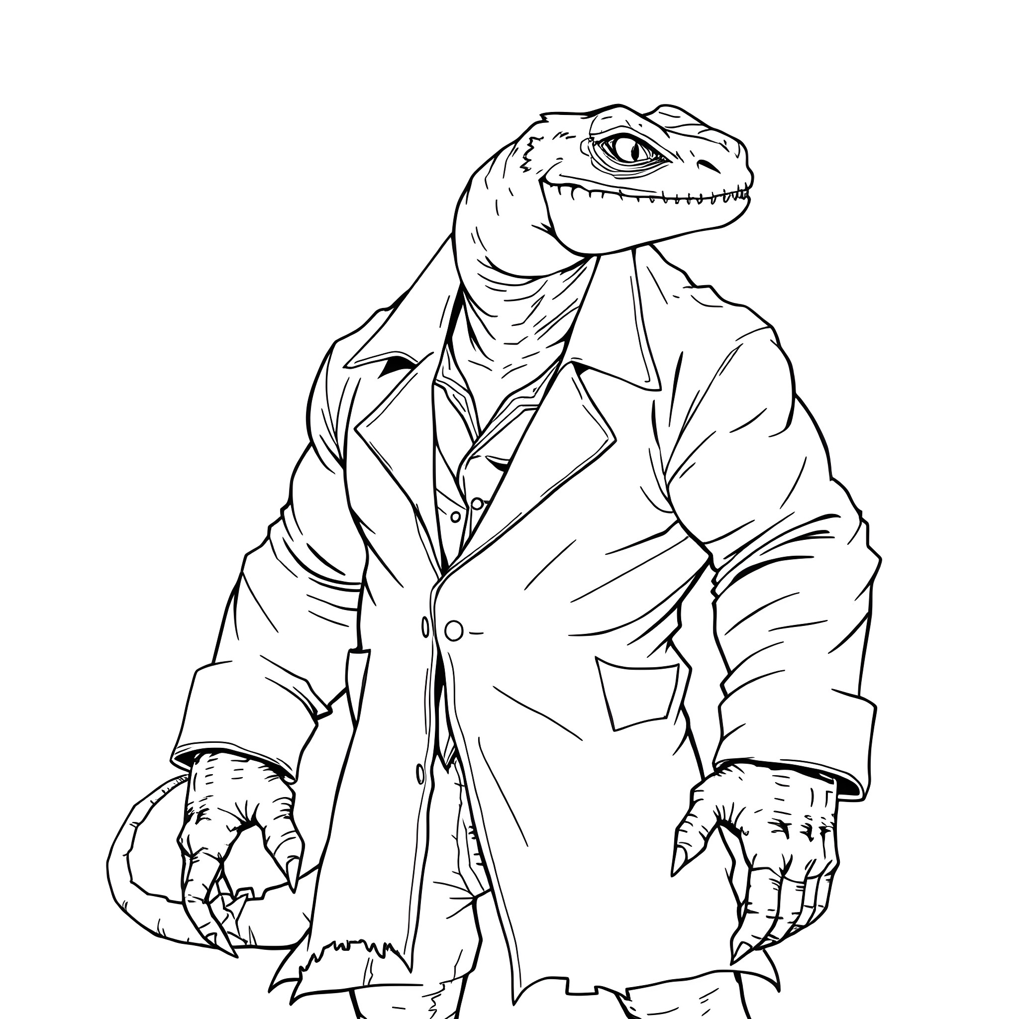 6 Best Lizard Man Coloring Pages (Free Printable PDFs)