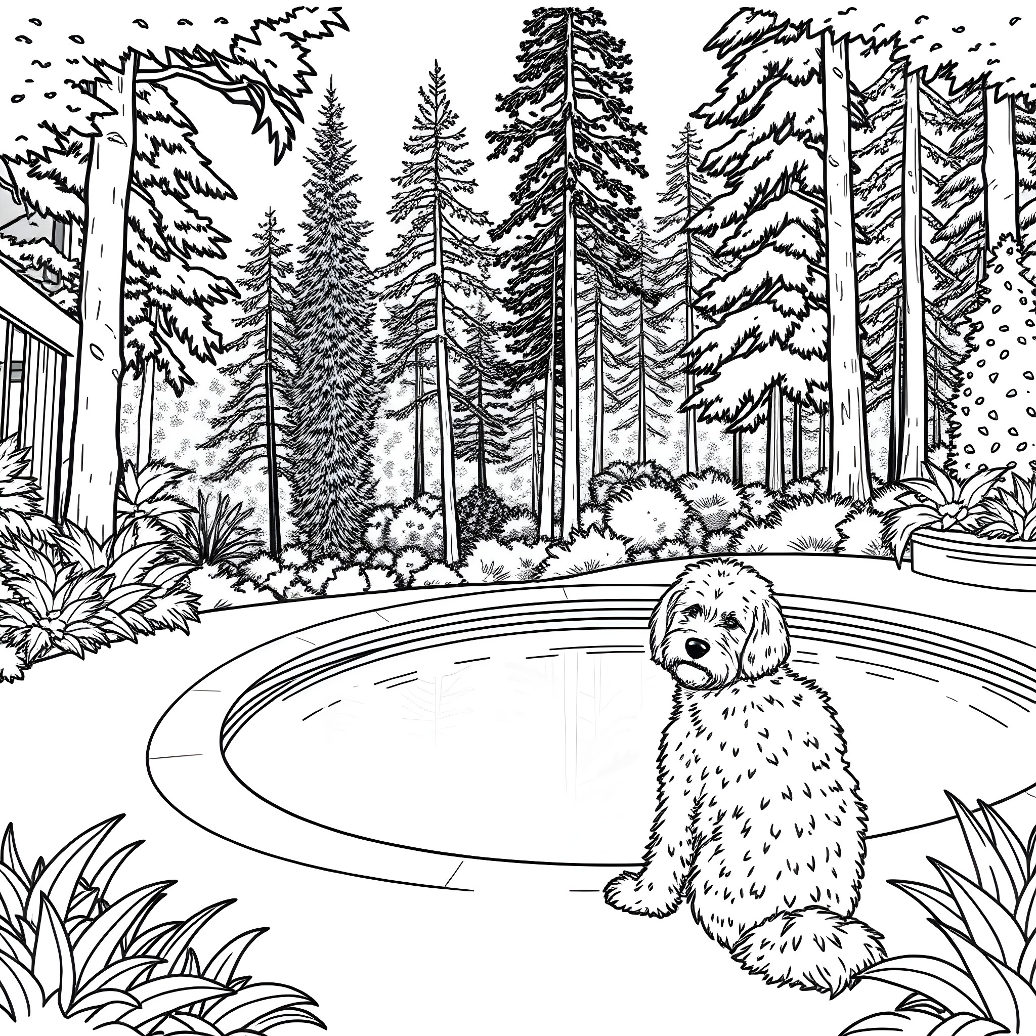 1 Best Australian Labradoodle Coloring Pages (Free Printable PDFs)