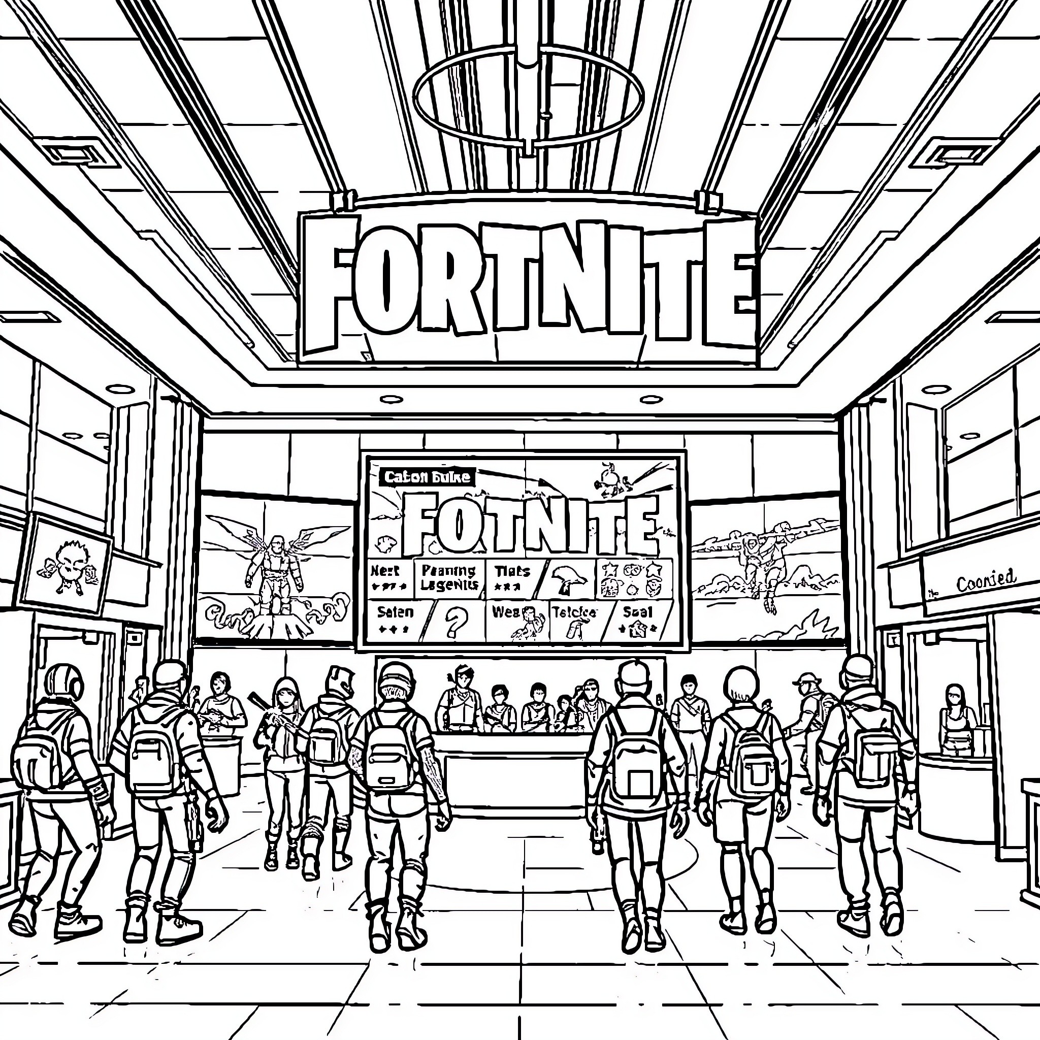 67 Best Fortnite Coloring Pages (Free Printable PDFs)