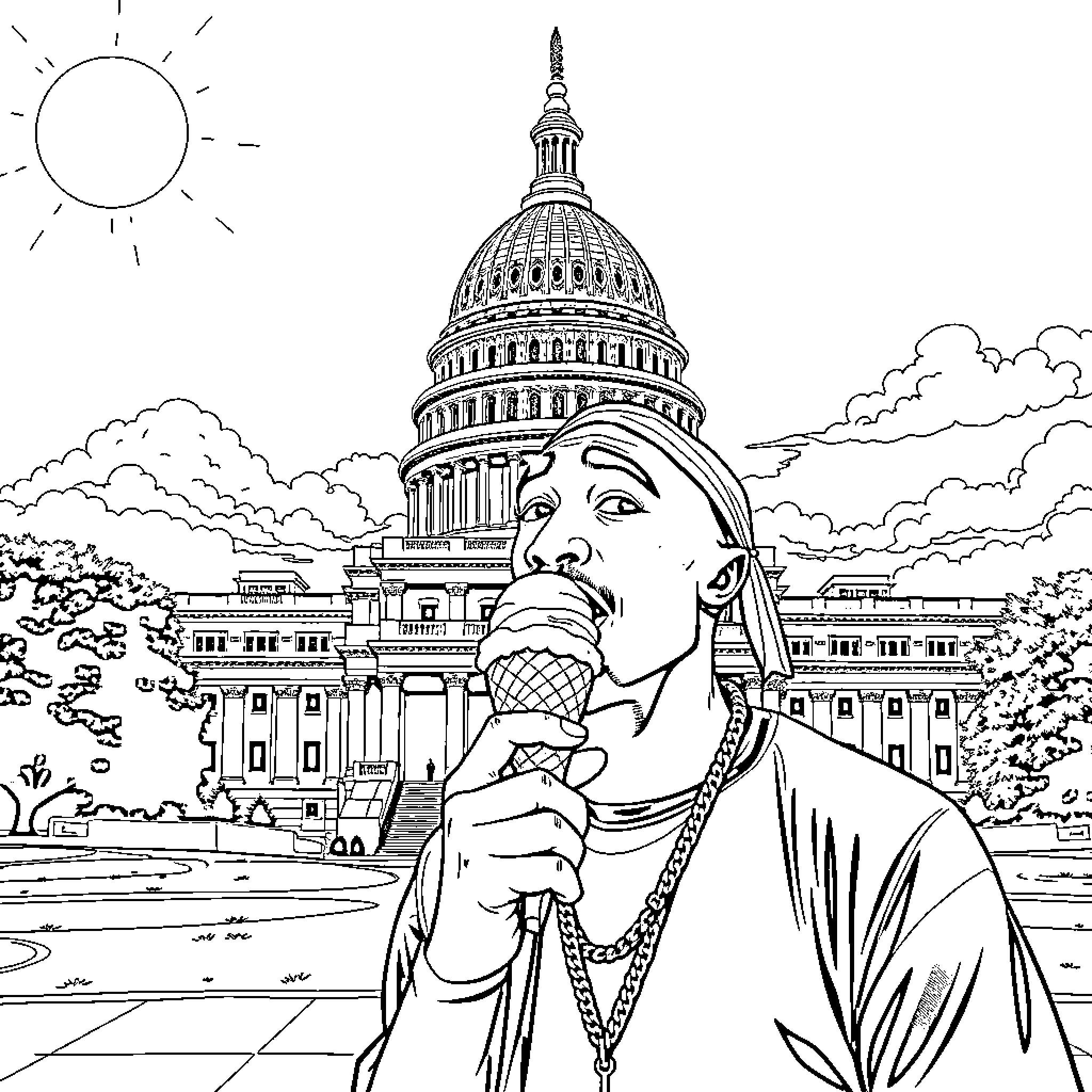 Best Tupac Coloring Pages (Free Printable PDF)