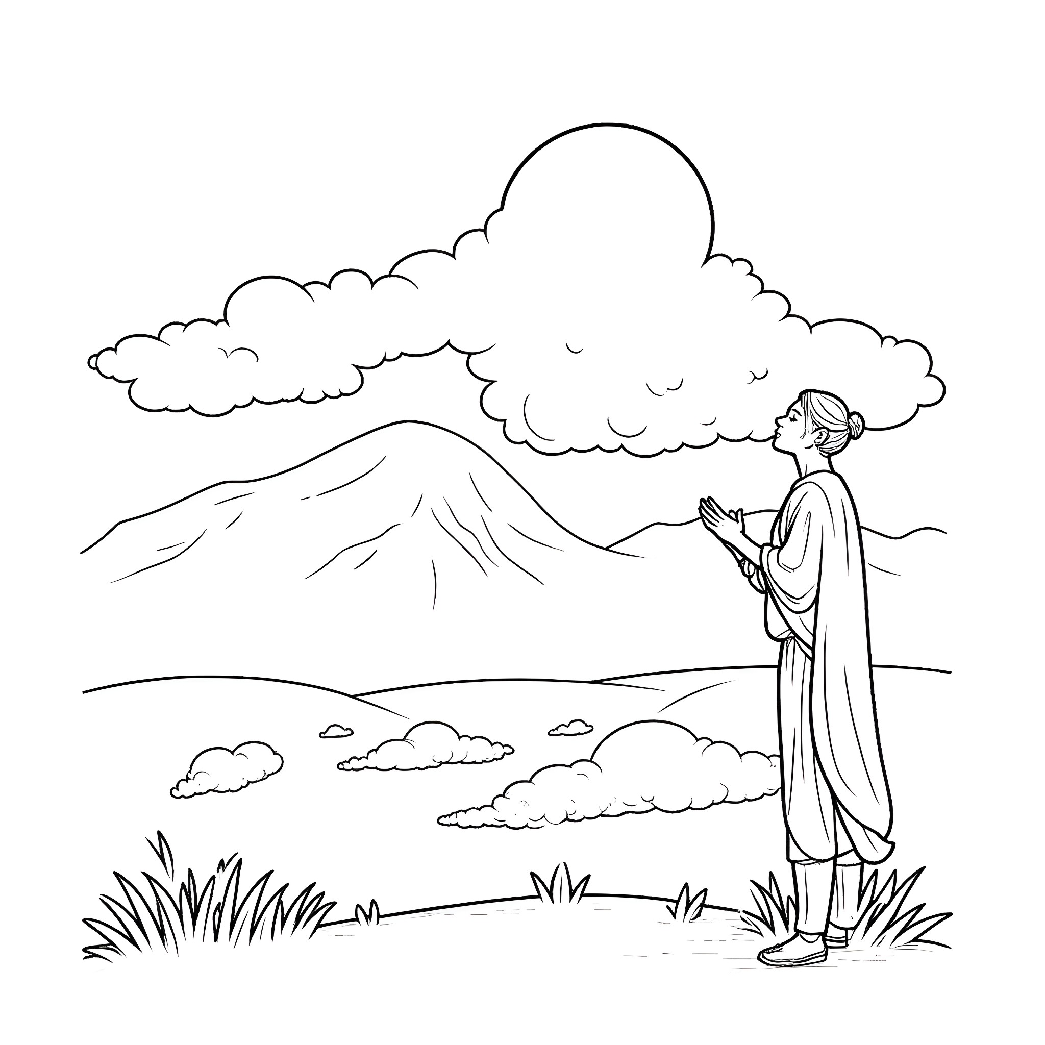109 Best God Coloring Pages (Free Printable PDFs)