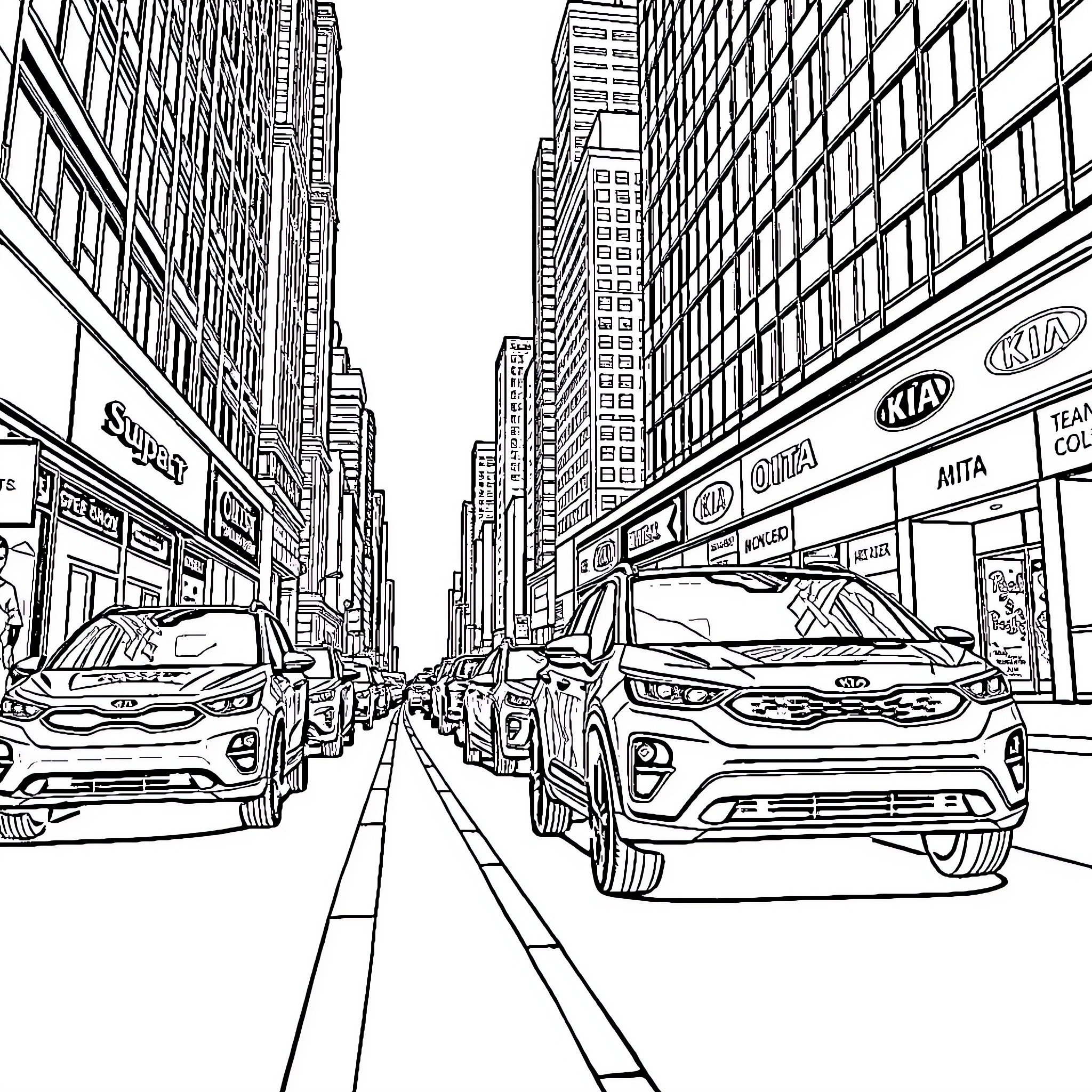 Best Kia Coloring Pages (Free Printable PDF)