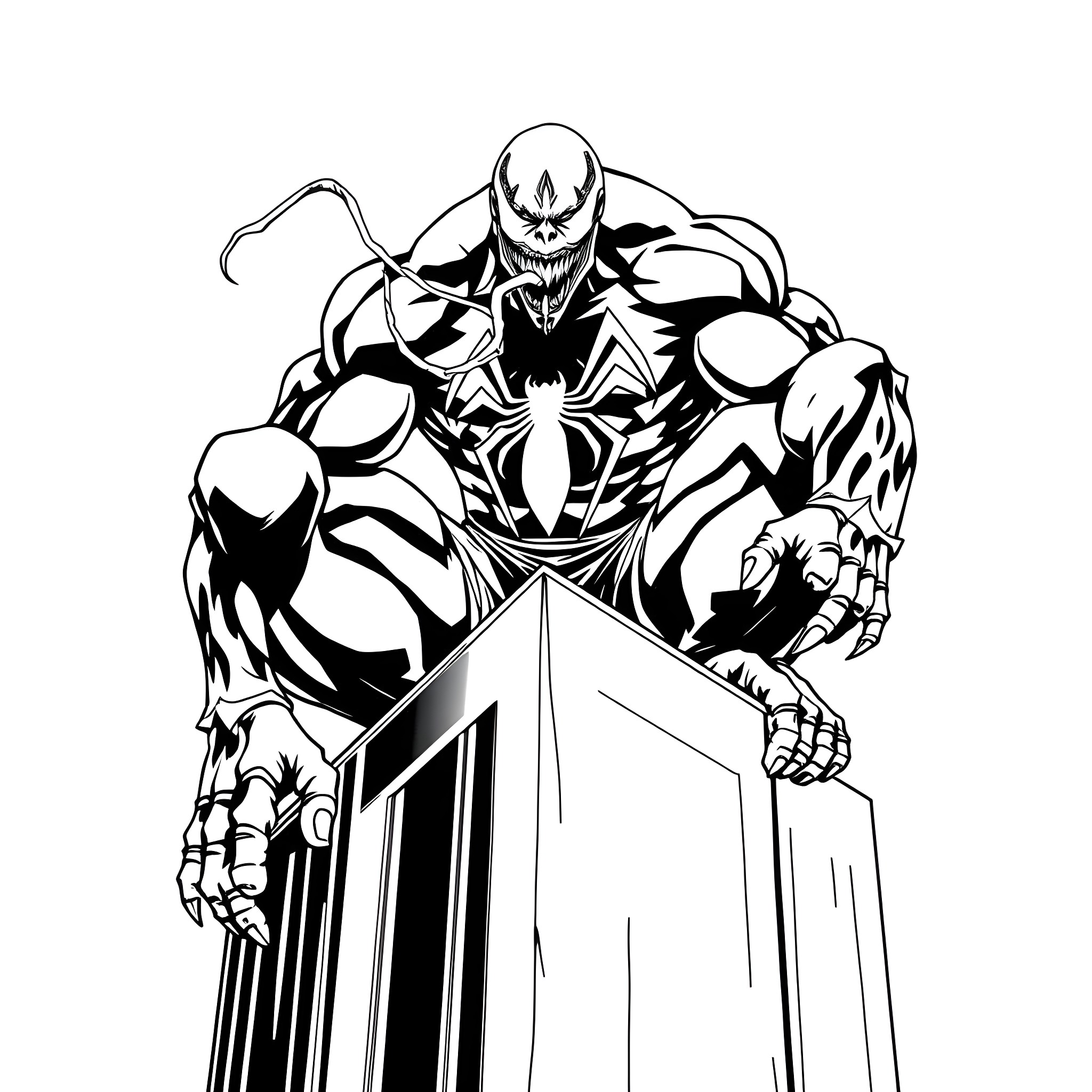 60 Best Venom Coloring Pages (Free Printable PDFs)