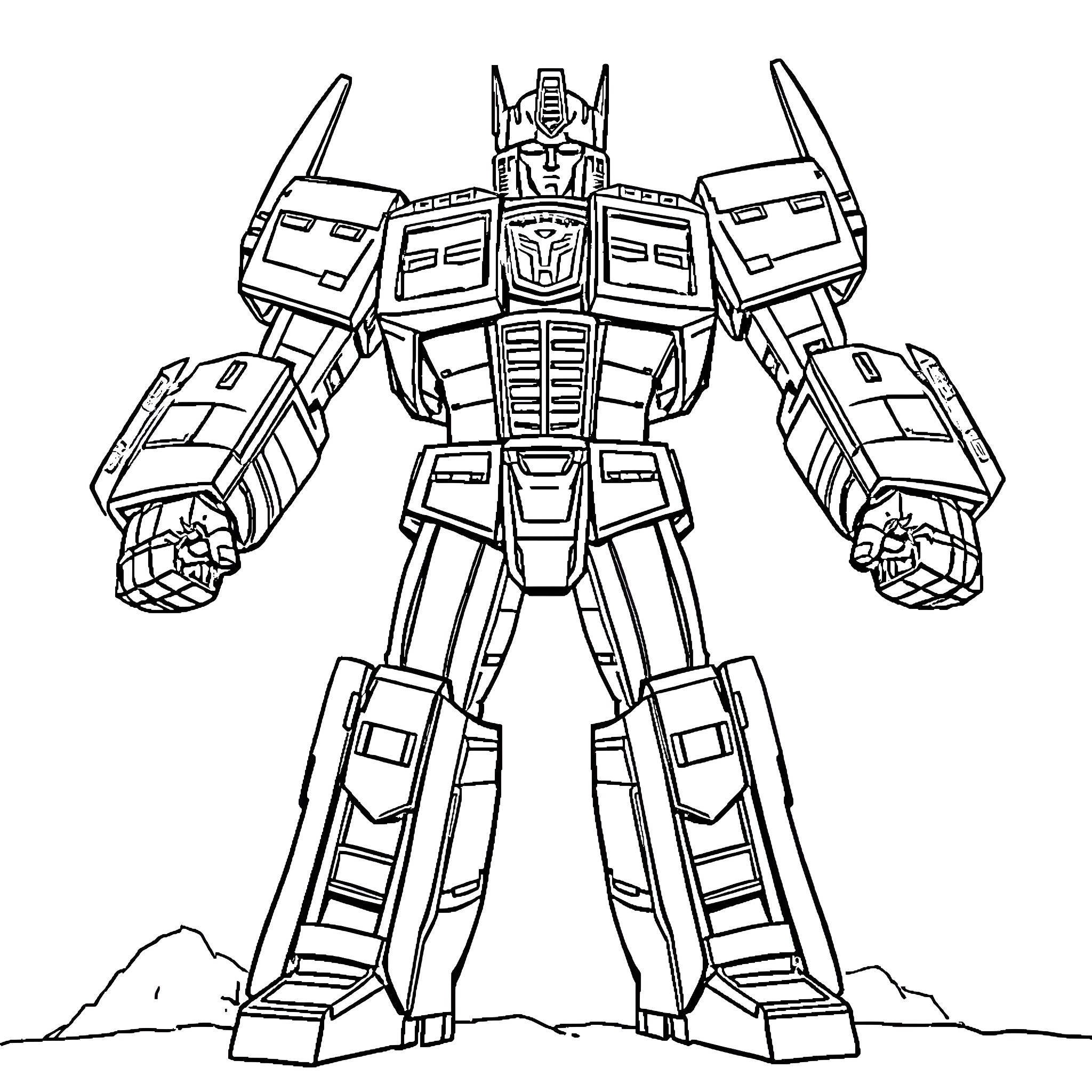 3 Best Sentinel Prime Coloring Pages (Free Printable PDFs)