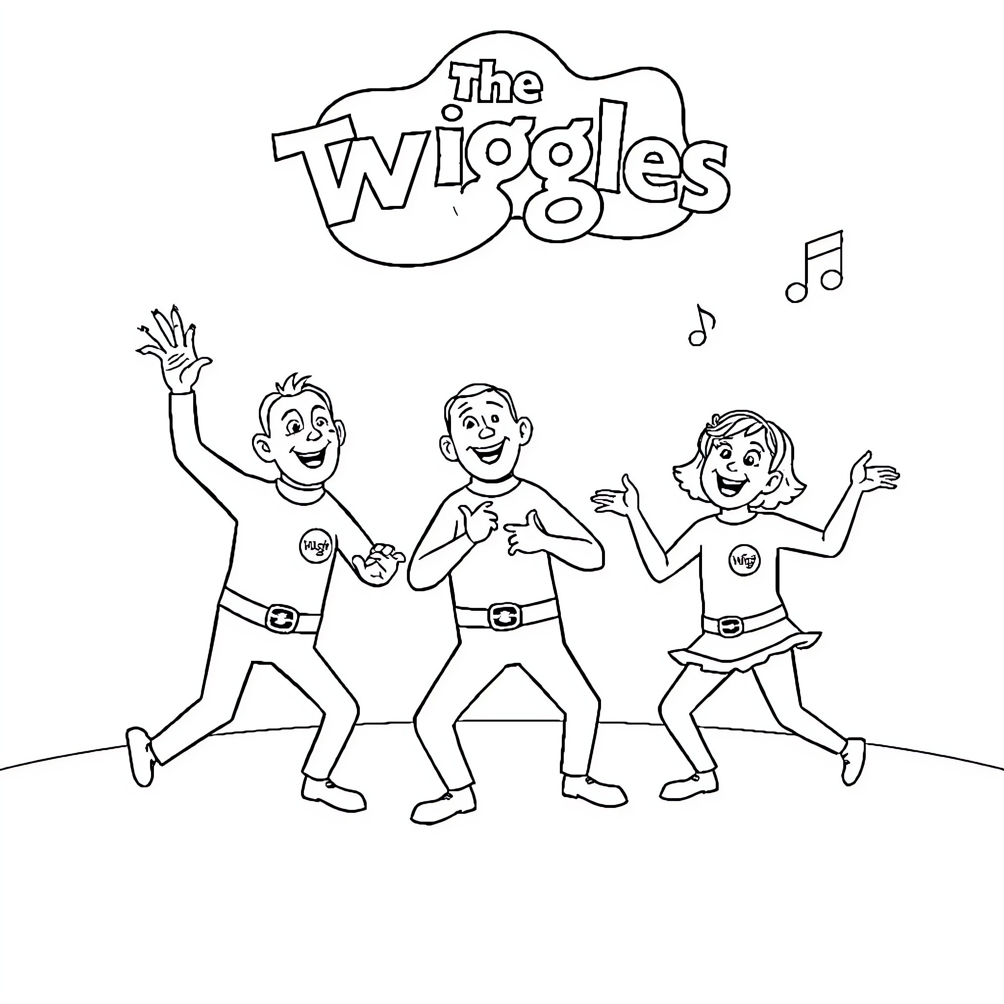 Best Wiggles Coloring Pages (Free Printable PDF)