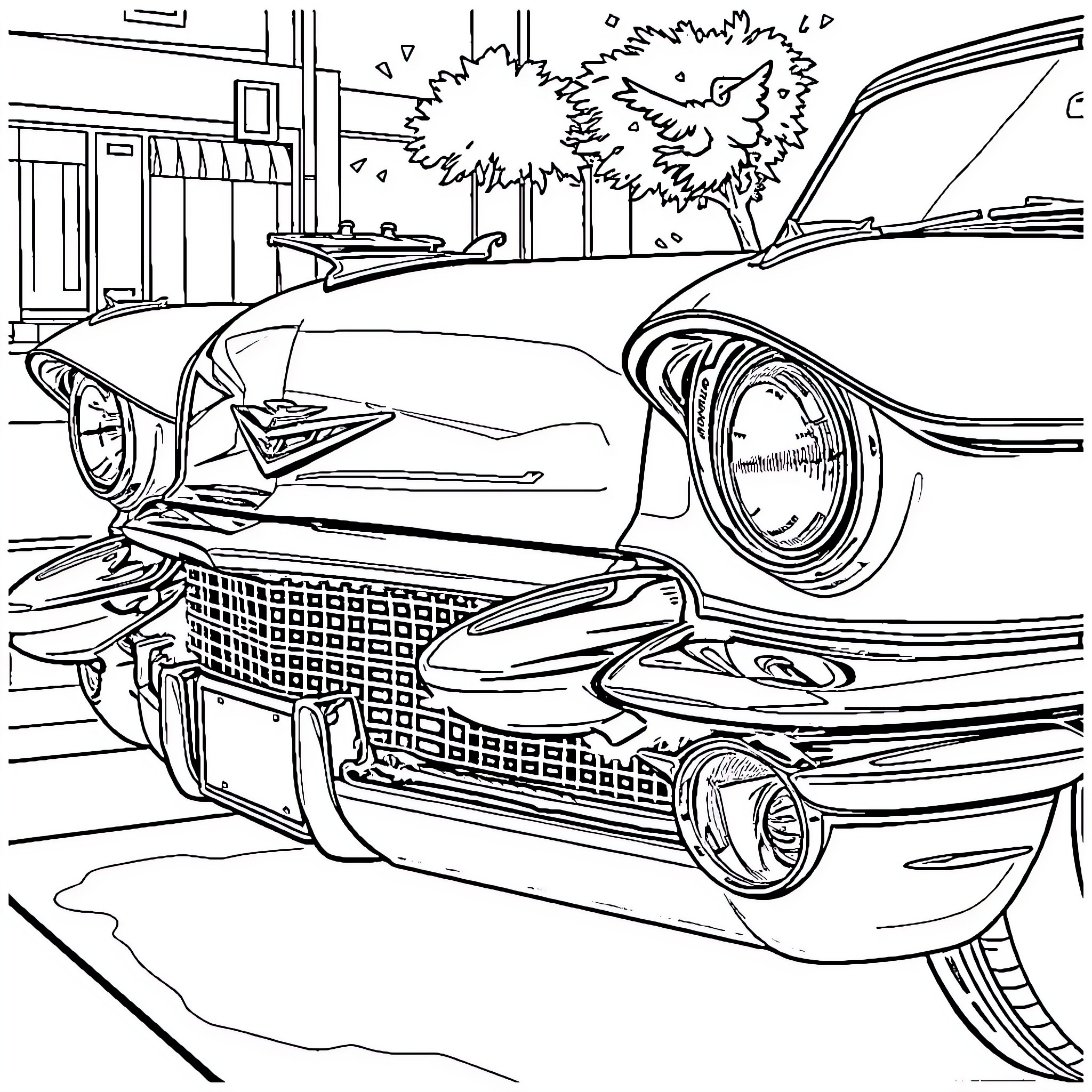 Best Cadillac Coloring Pages (Free Printable PDF)