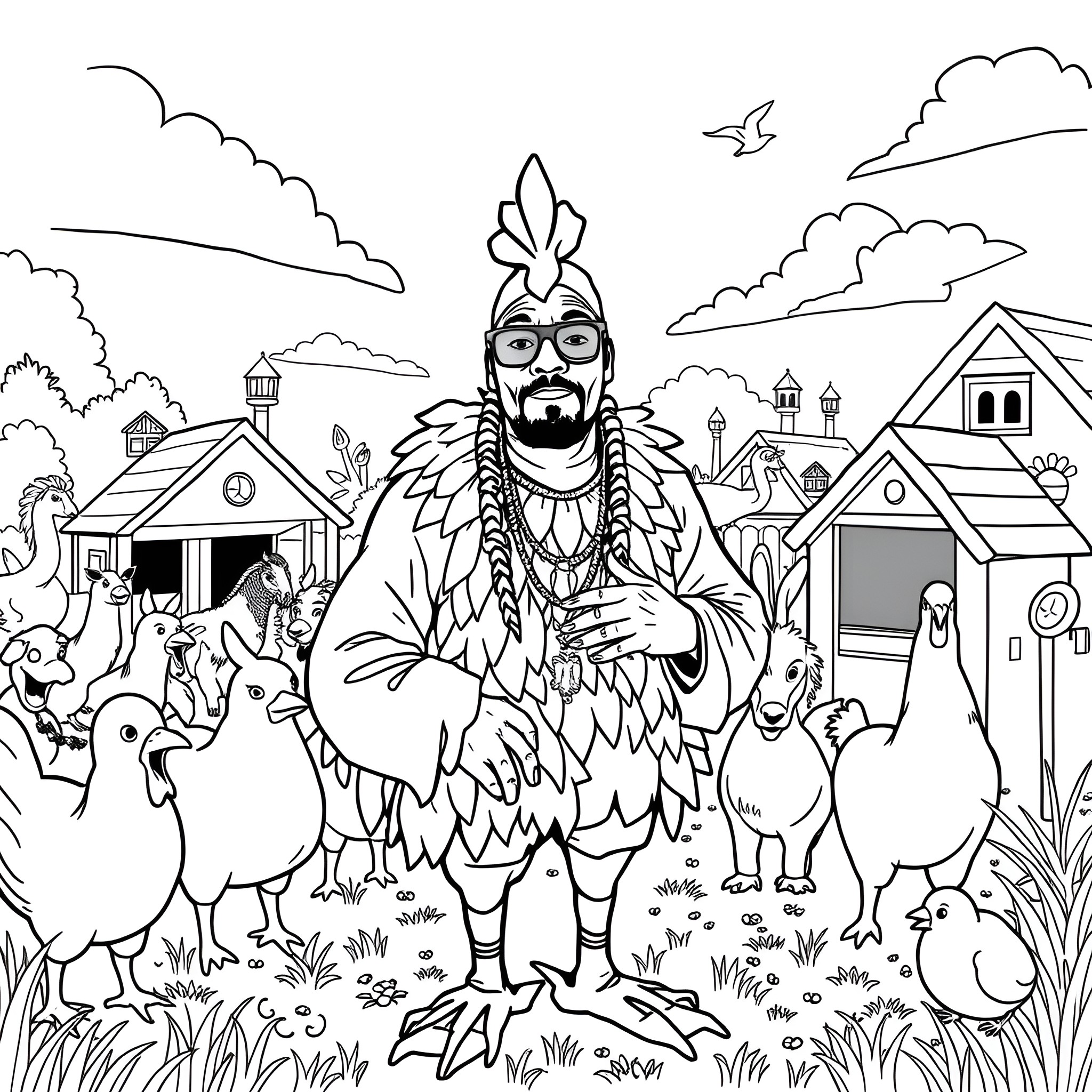 Best Snoop Dogg Coloring Pages (Free Printable PDF)