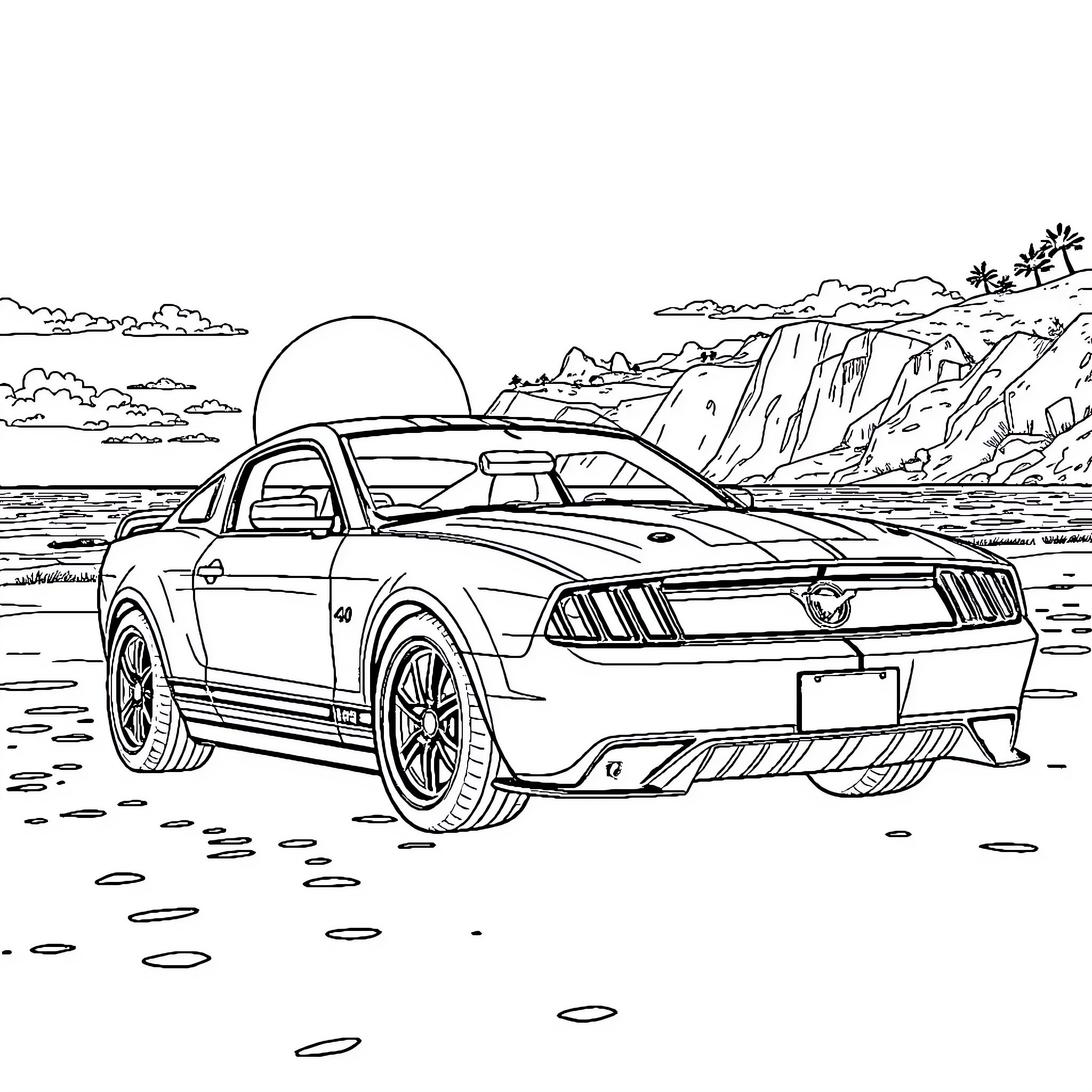 Best Ford Transit Coloring Pages (Free Printable PDF)