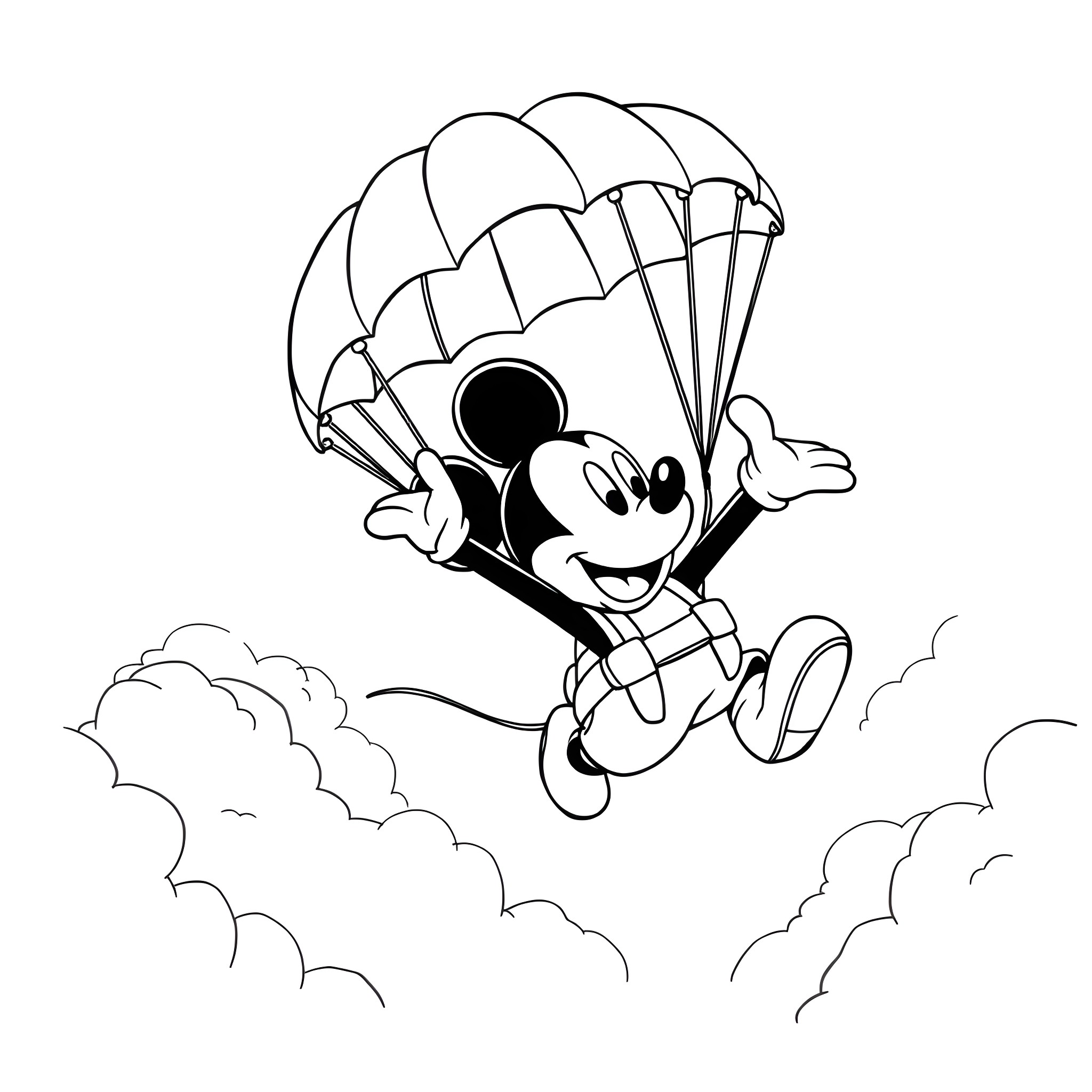 Best Mickey Mouse Coloring Pages (Free Printable PDF)