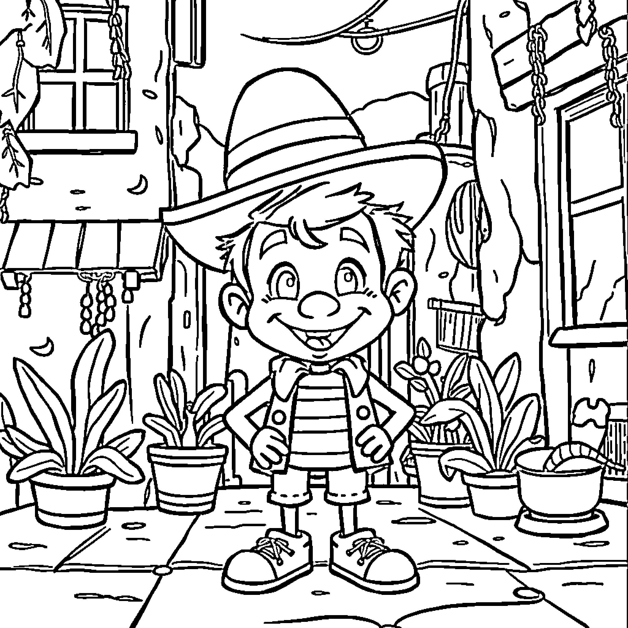 Best Chavo Coloring Pages (Free Printable PDF)