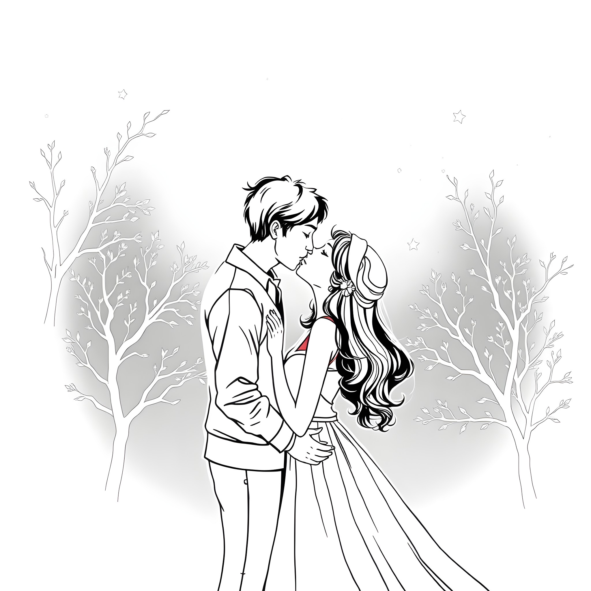 181 Best Couple Coloring Pages (Free Printable PDFs)