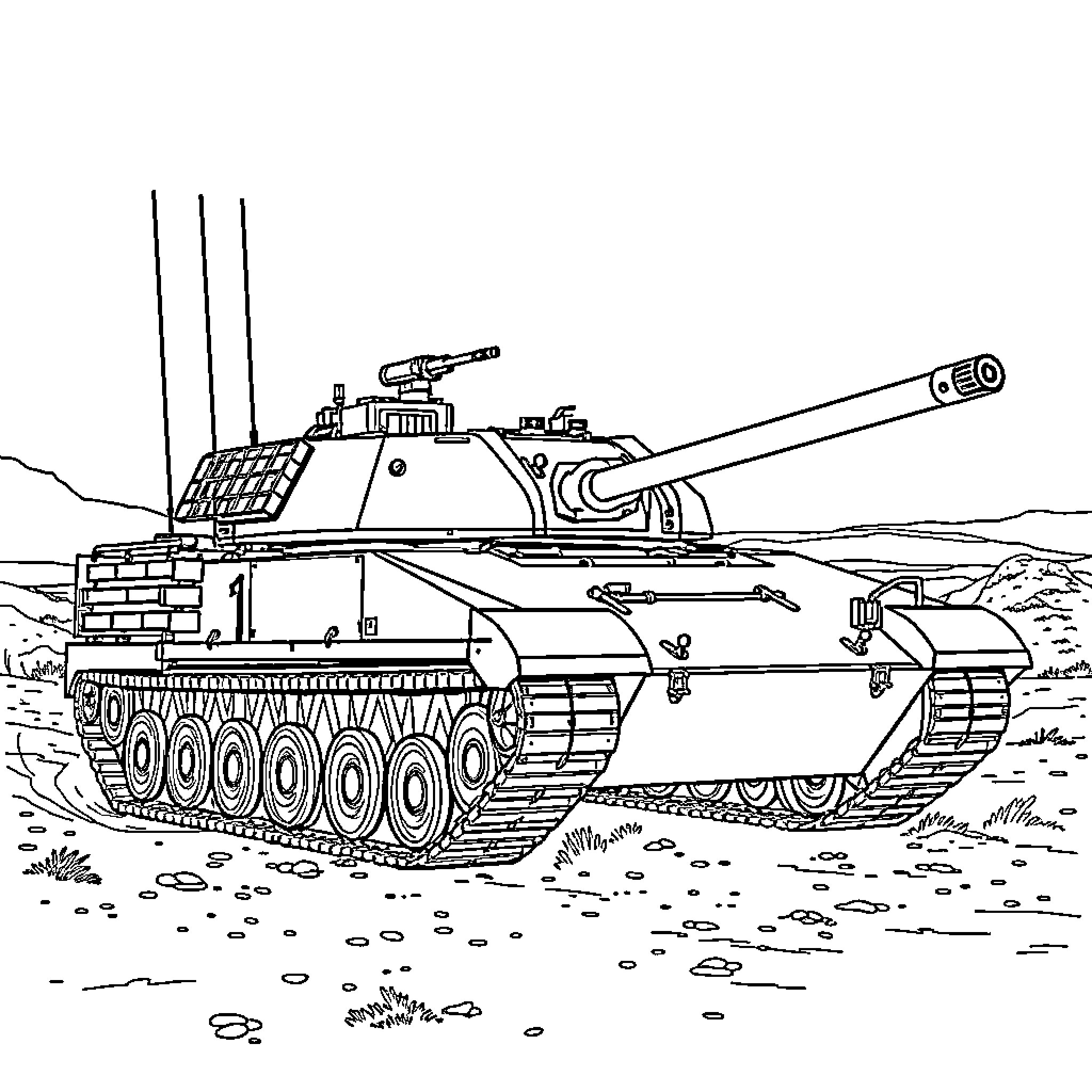 Best M2A3 Bradley Coloring Pages (Free Printable PDF)
