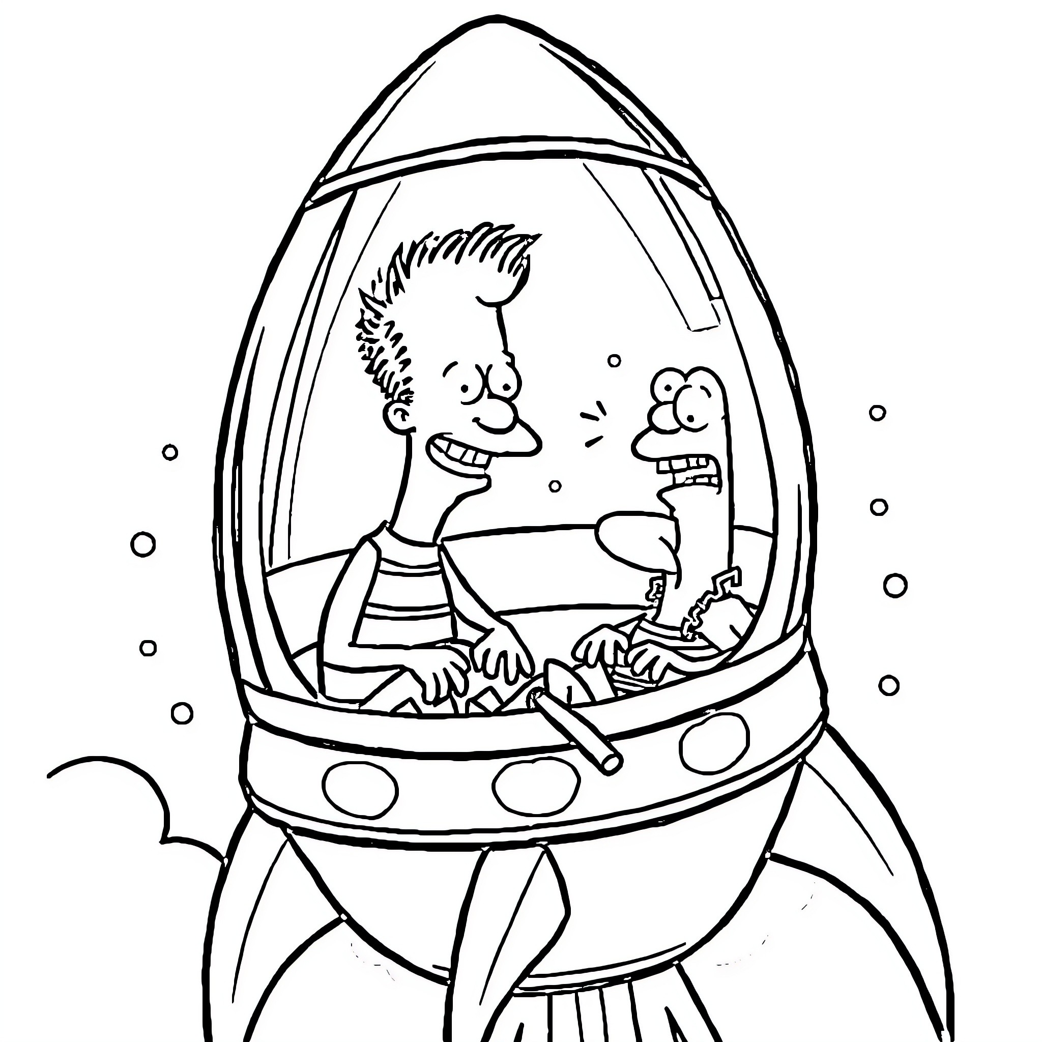 19 Best Beavis and Butthead Coloring Pages (Free Printable PDFs)