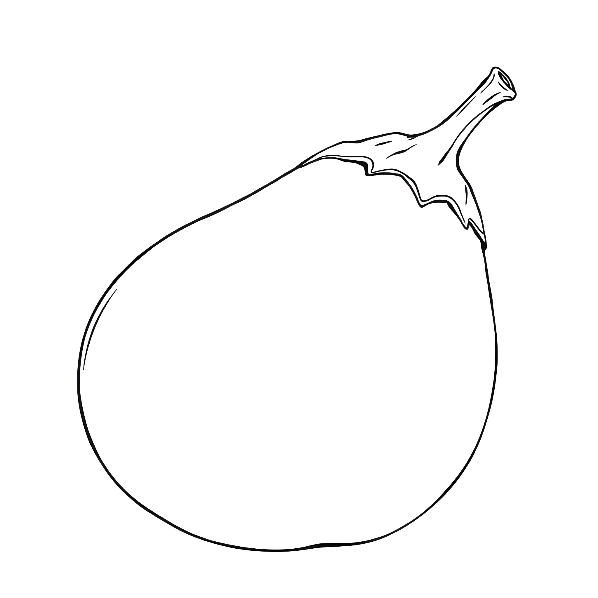 Best Eggplant Coloring Pages (Free Printable PDF)