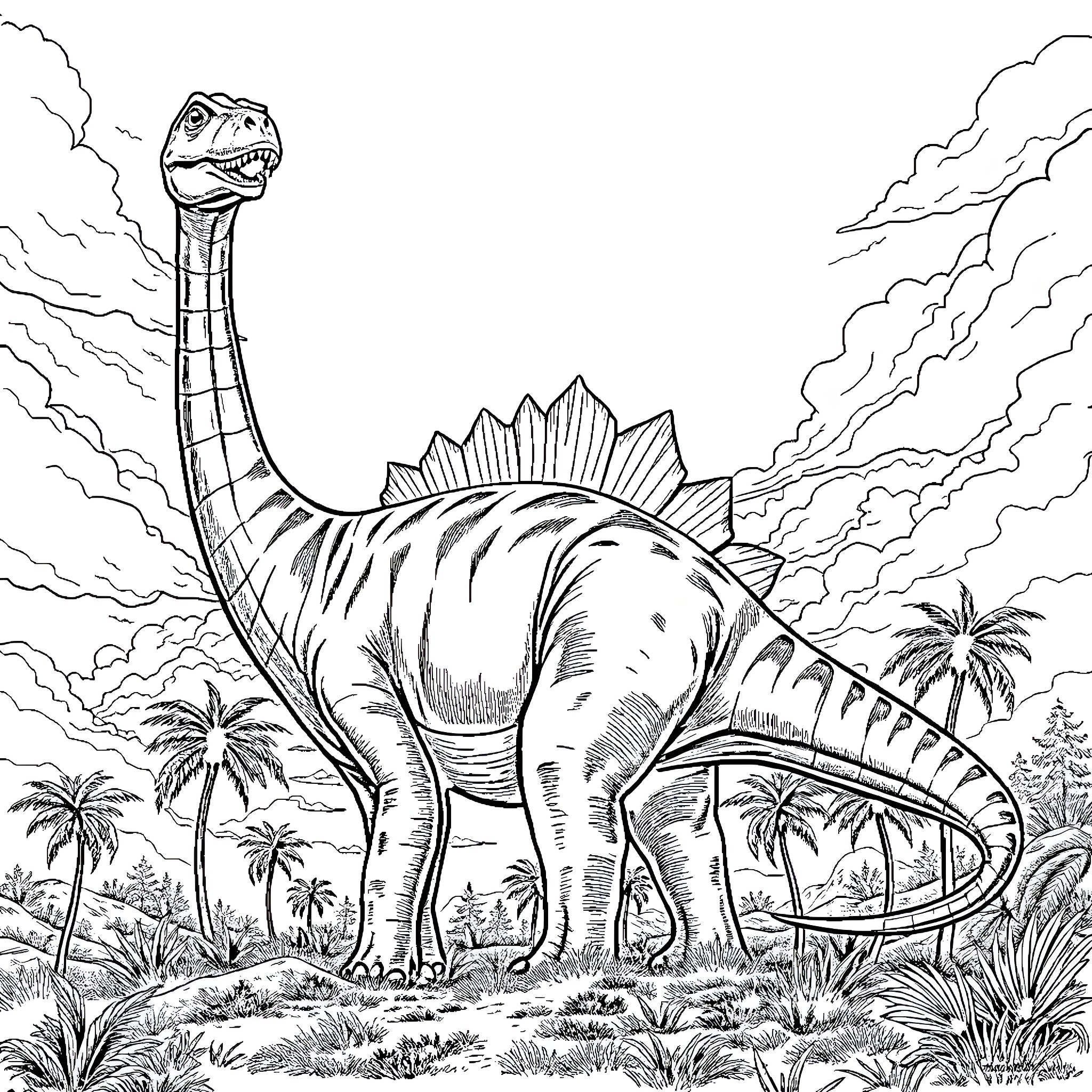 Best Muttaburrasaurus Coloring Pages (Free Printable PDF)