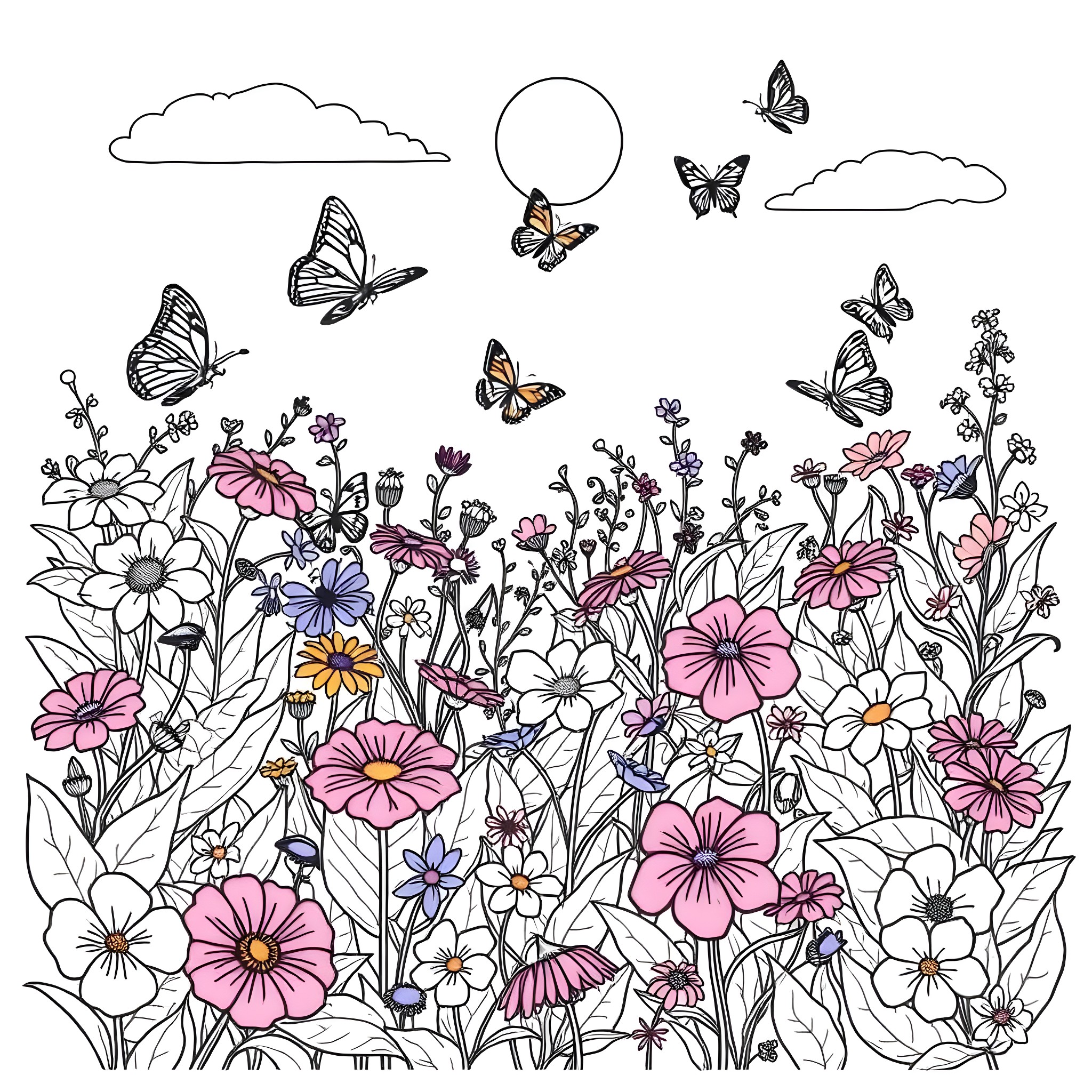 36 Best Butterfly Coloring Pages (Free Printable PDFs)