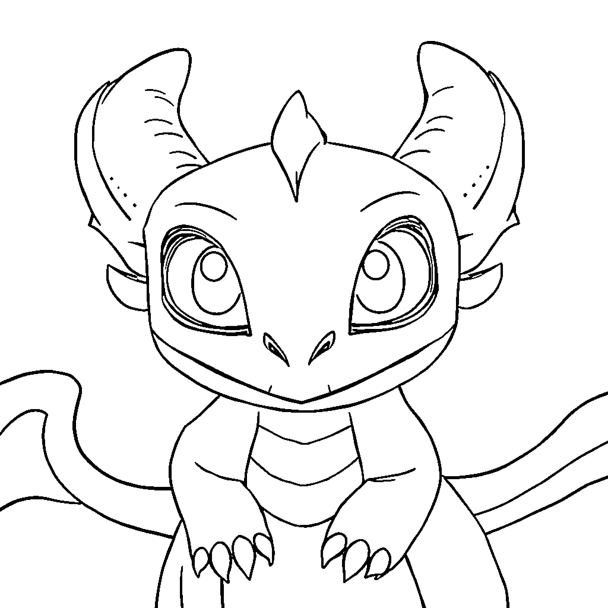 Best Toothless Coloring Pages (Free Printable PDF)
