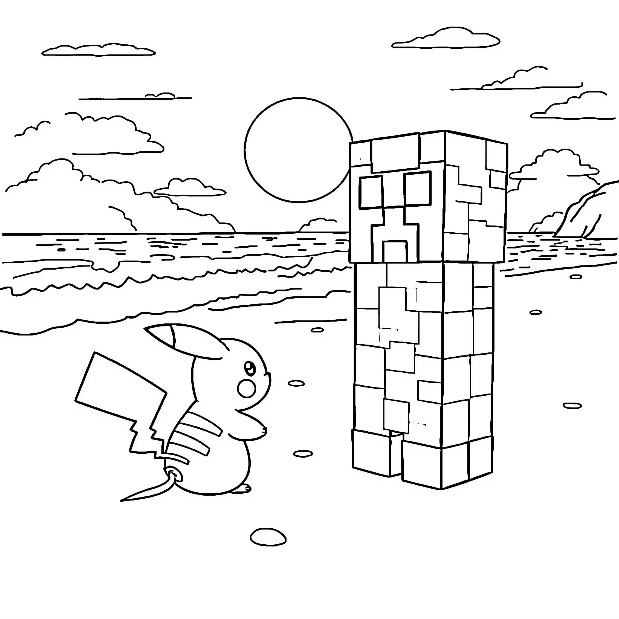 131 Best Creeper Coloring Pages (Free Printable PDFs)