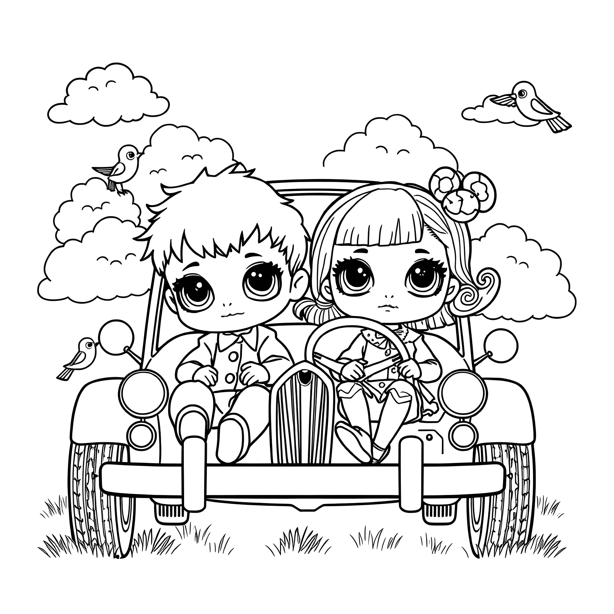 80 Best Doll Coloring Pages (Free Printable PDFs)