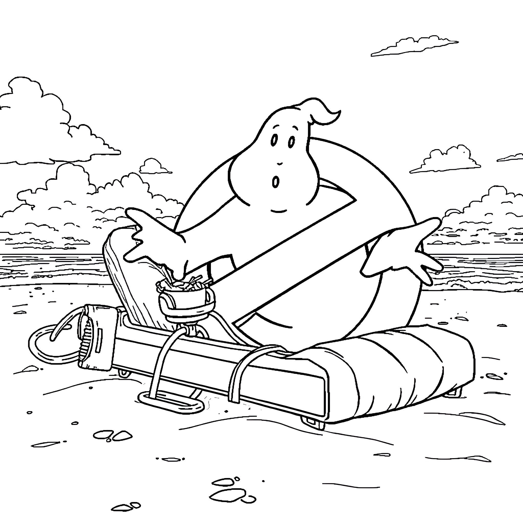 Best Ghostbuster Coloring Pages (Free Printable PDF)
