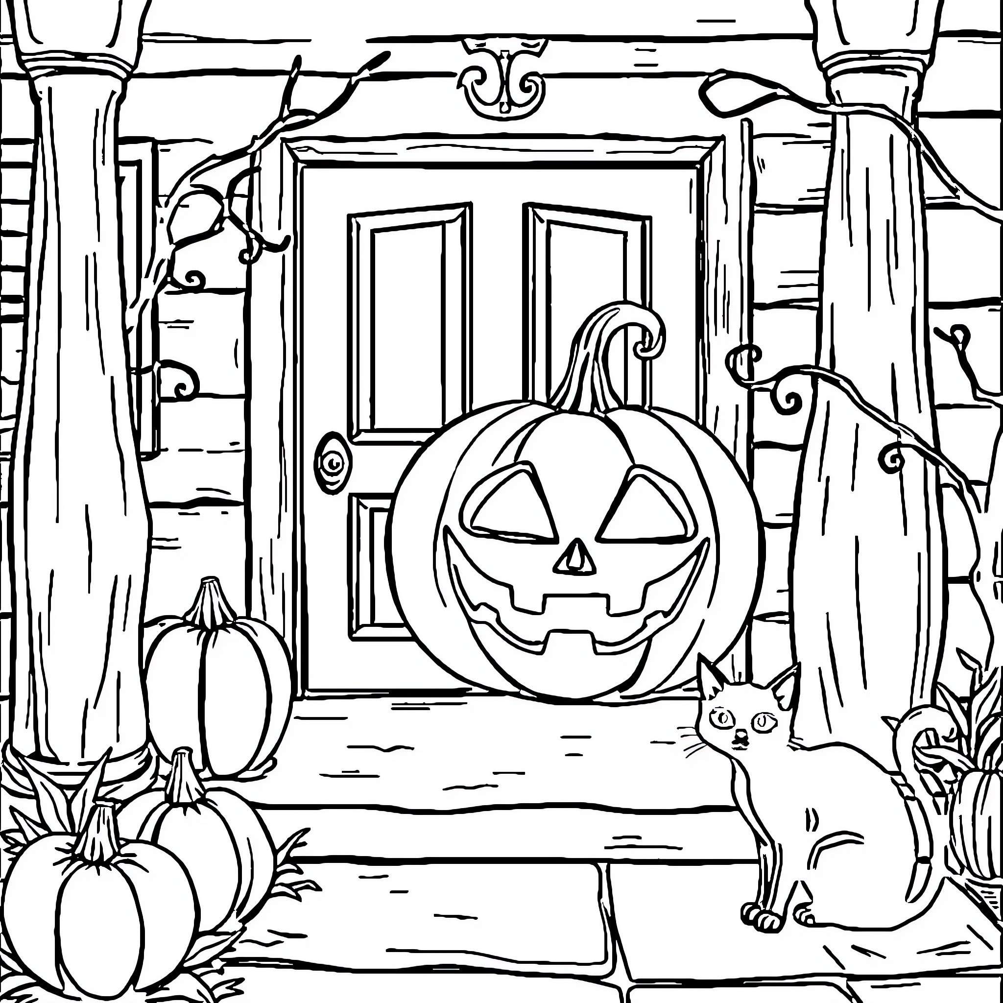 Best Jack O'Lantern Coloring Pages (Free Printable PDF)