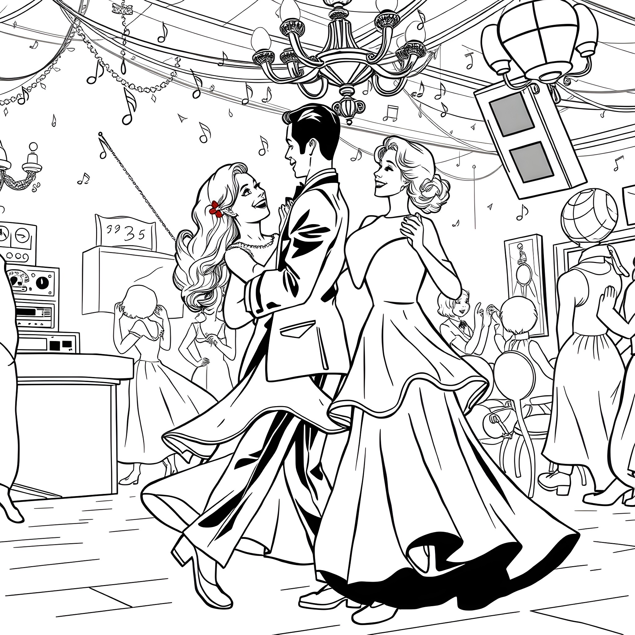 408 Best Couple Coloring Pages (Free Printable PDFs)