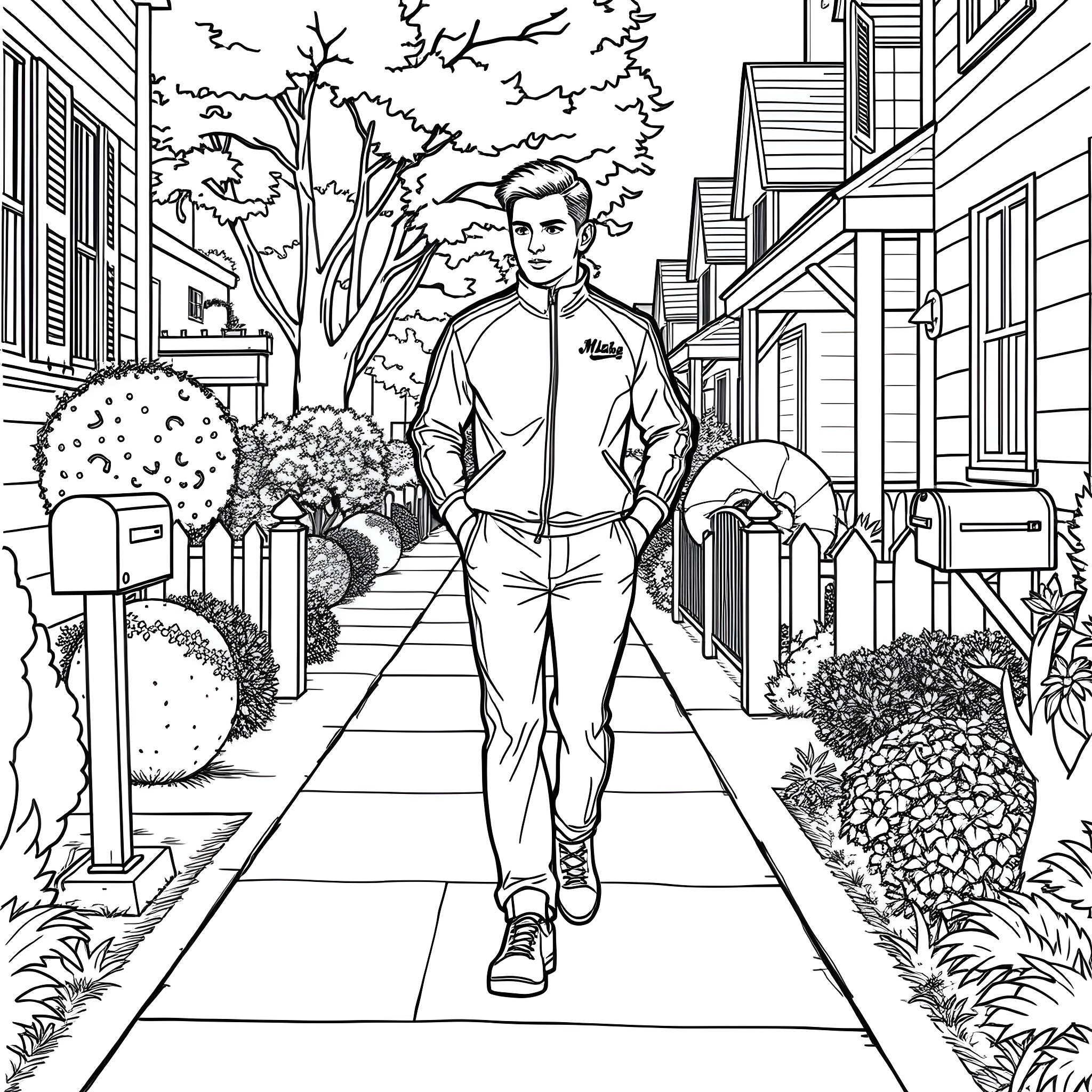 149 Best Man Coloring Pages (Free Printable PDFs)