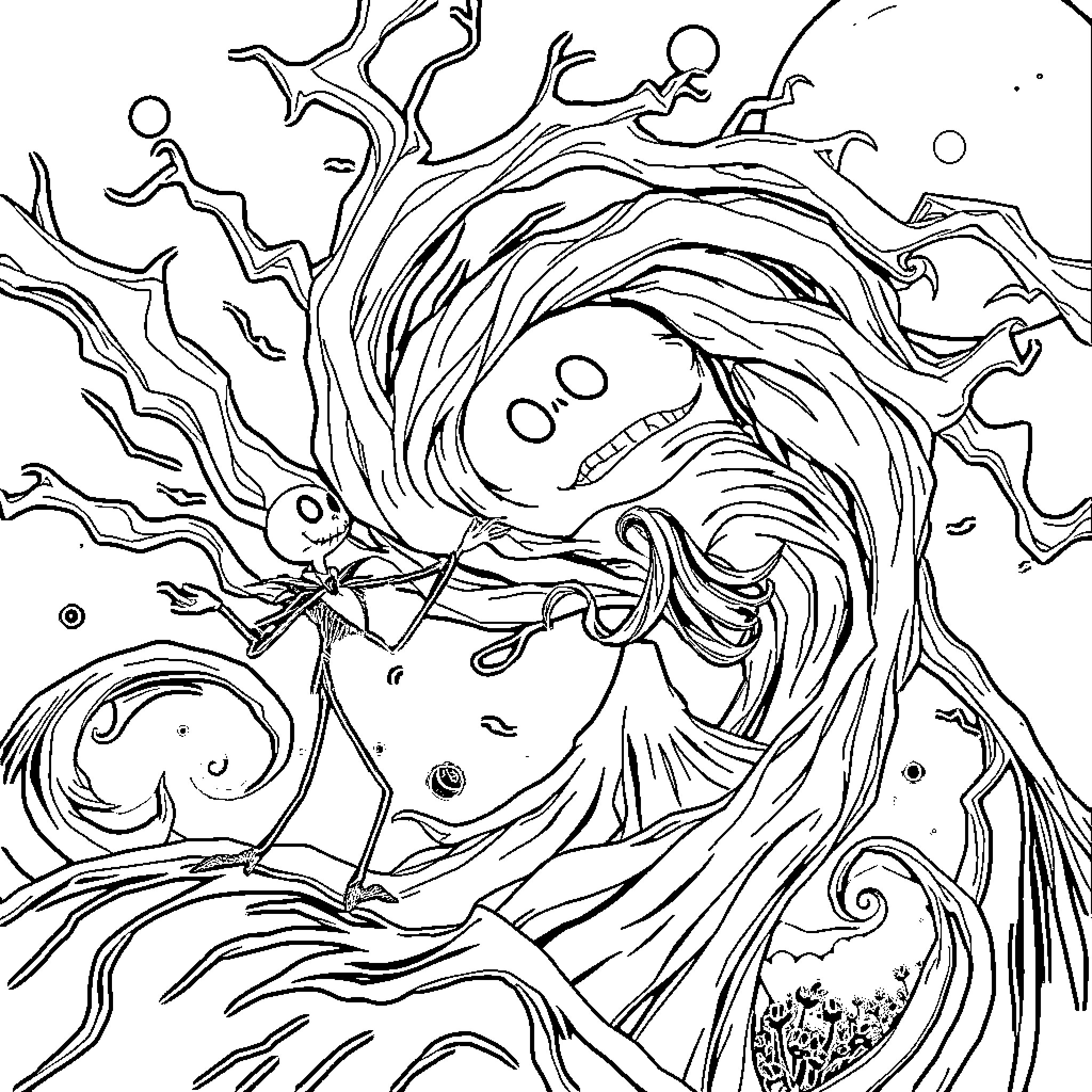 Best Nightmare Coloring Pages (Free Printable PDF)