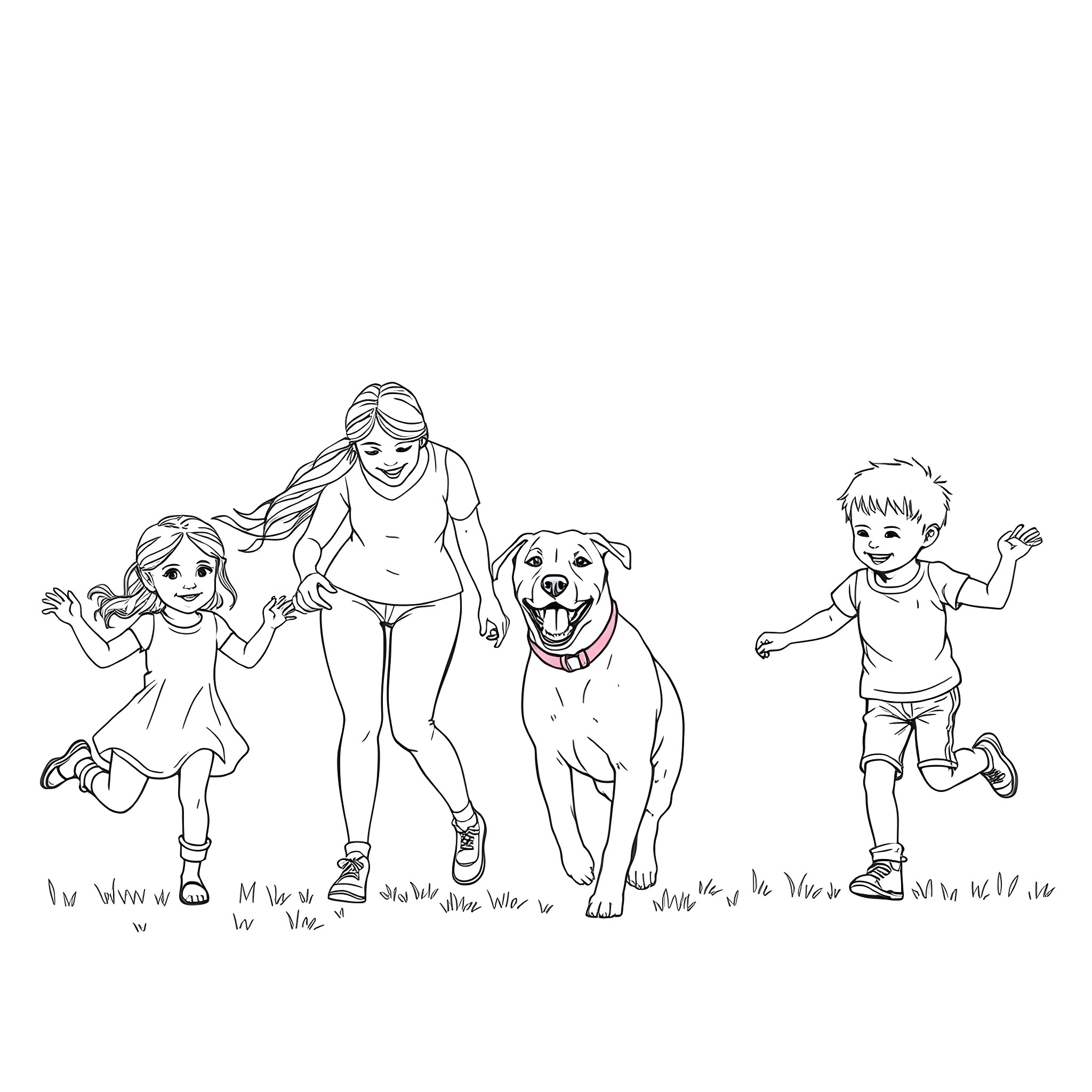 254 Best Family Coloring Pages (Free Printable PDFs)