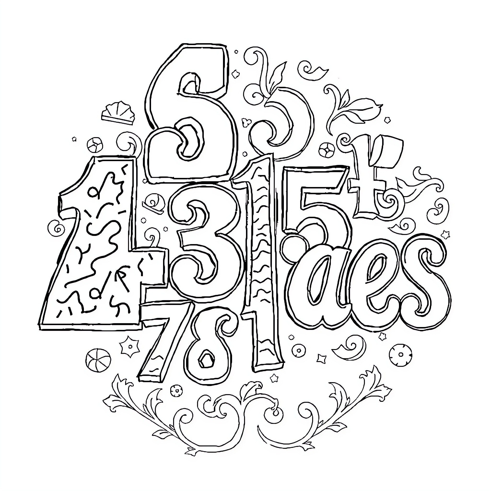 Best Monochrome Coloring Pages (Free Printable PDF)