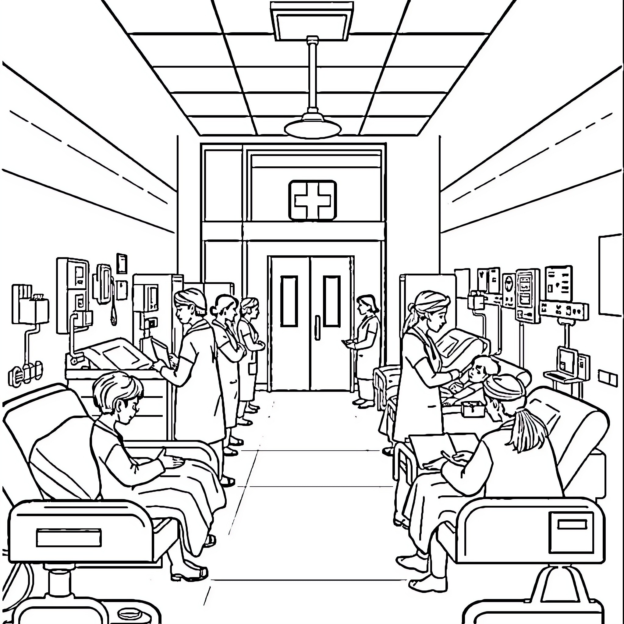 Best Hospital Coloring Pages (Free Printable PDF)