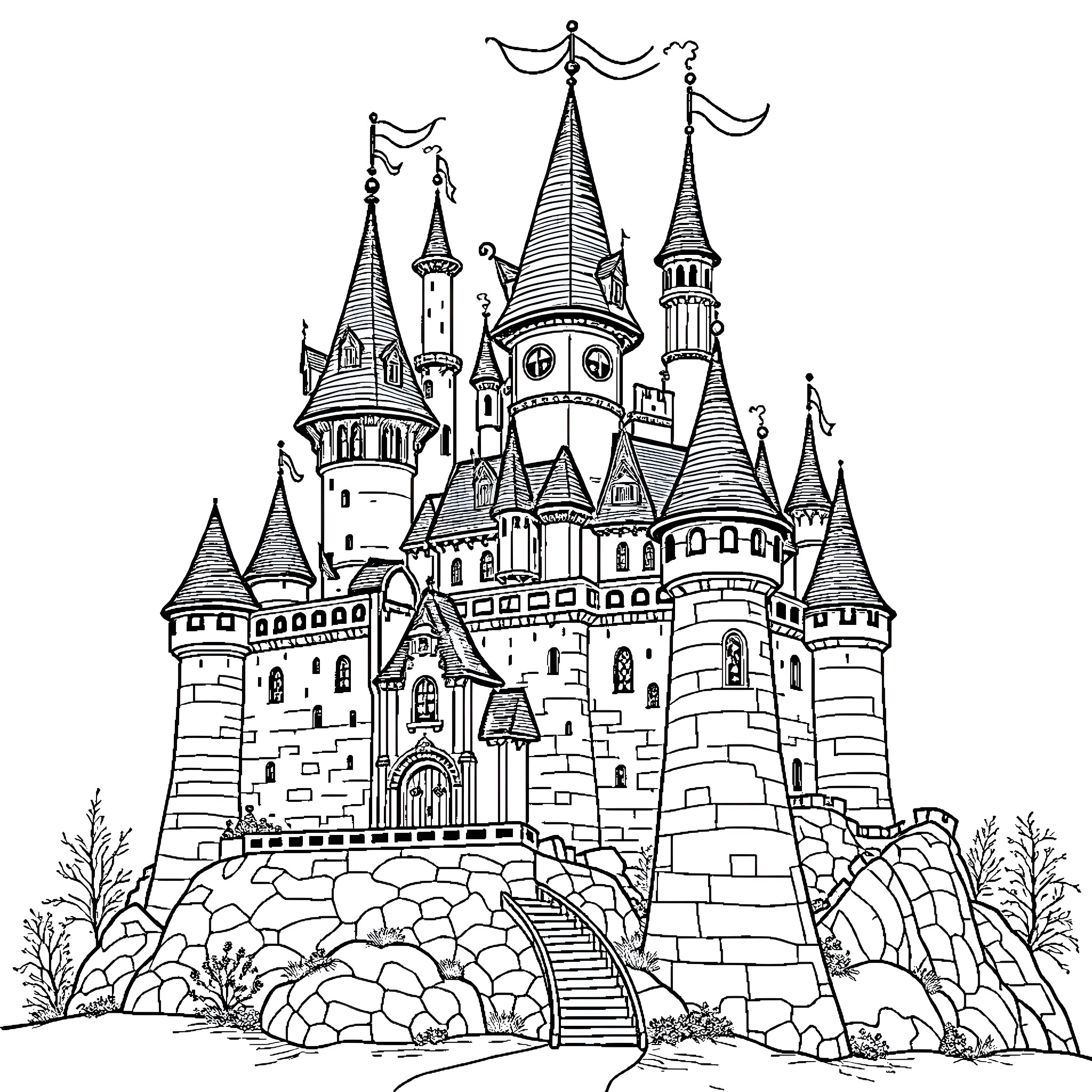 Best Howl's Moving Castle Coloring Pages (Free Printable PDF)