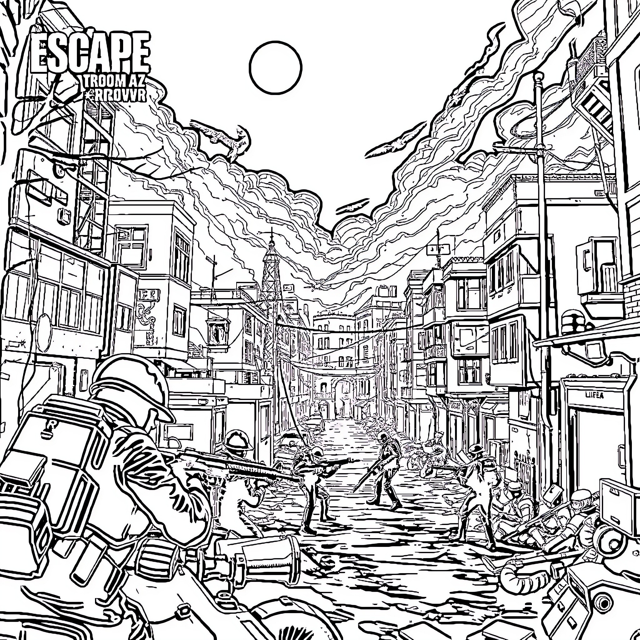 Best Escape From Tarkov Coloring Pages (Free Printable PDF)