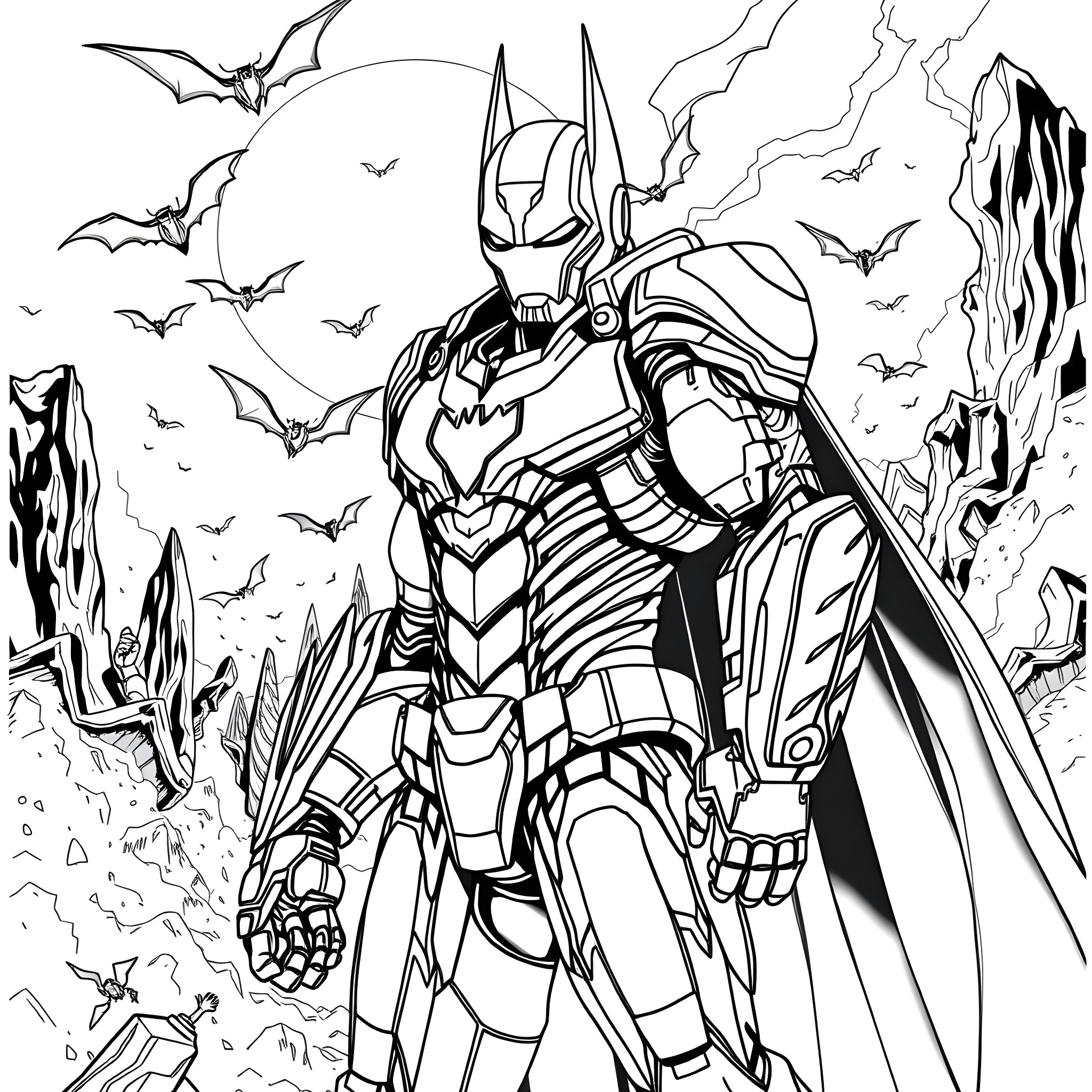 172 Best Batman Coloring Pages (Free Printable PDFs)