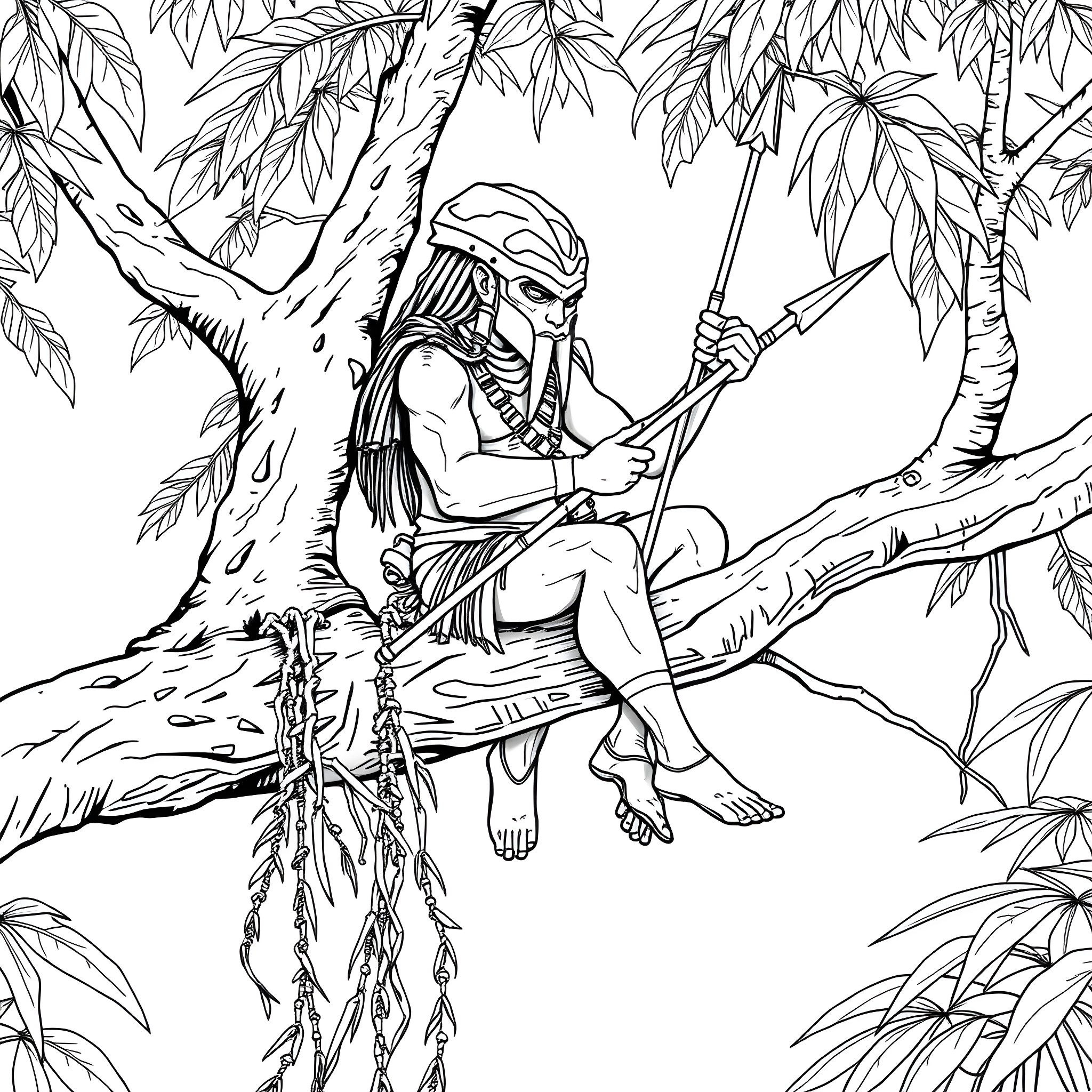 Best Predator Coloring Pages (Free Printable PDF)