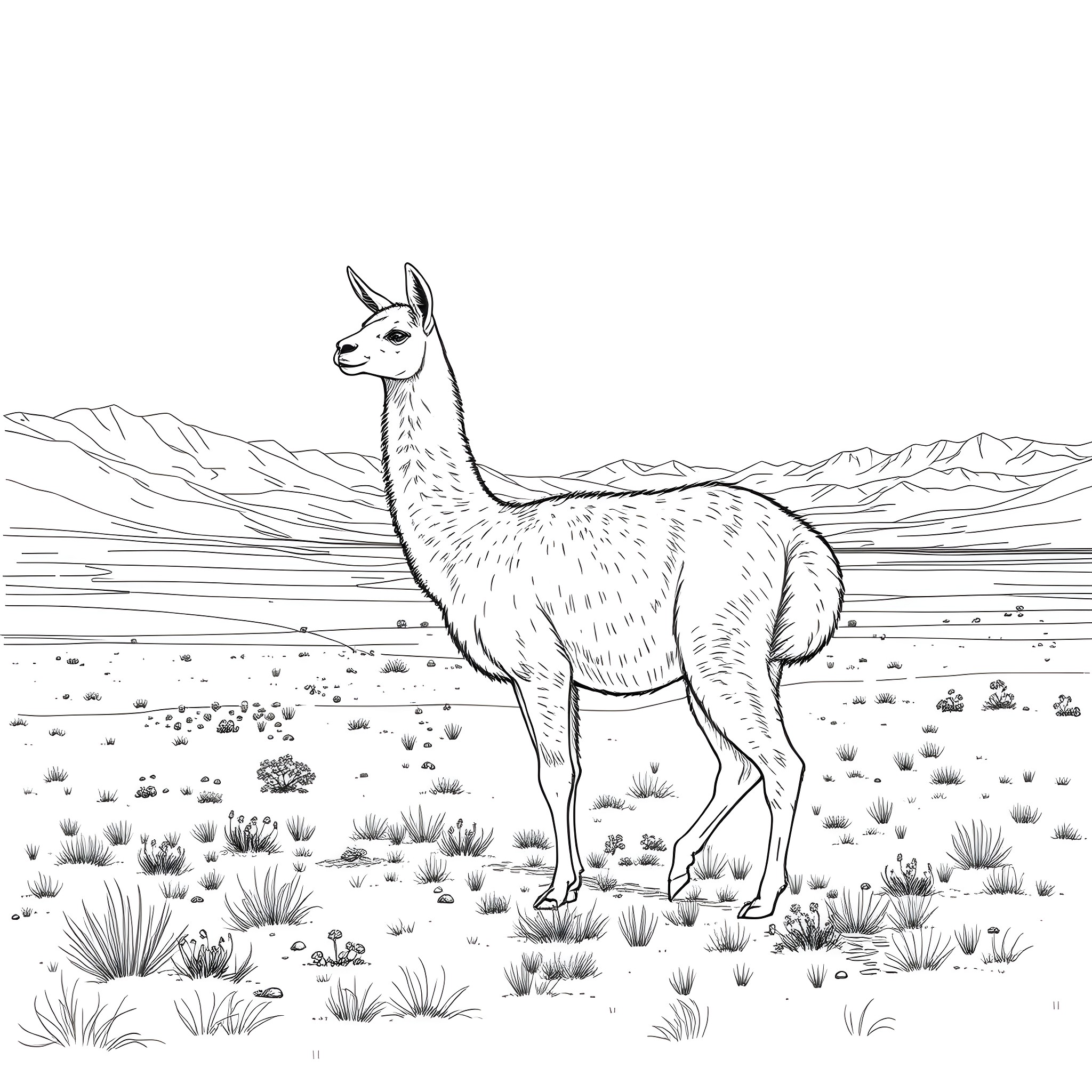 5 Best Vicuna Coloring Pages (Free Printable PDFs)