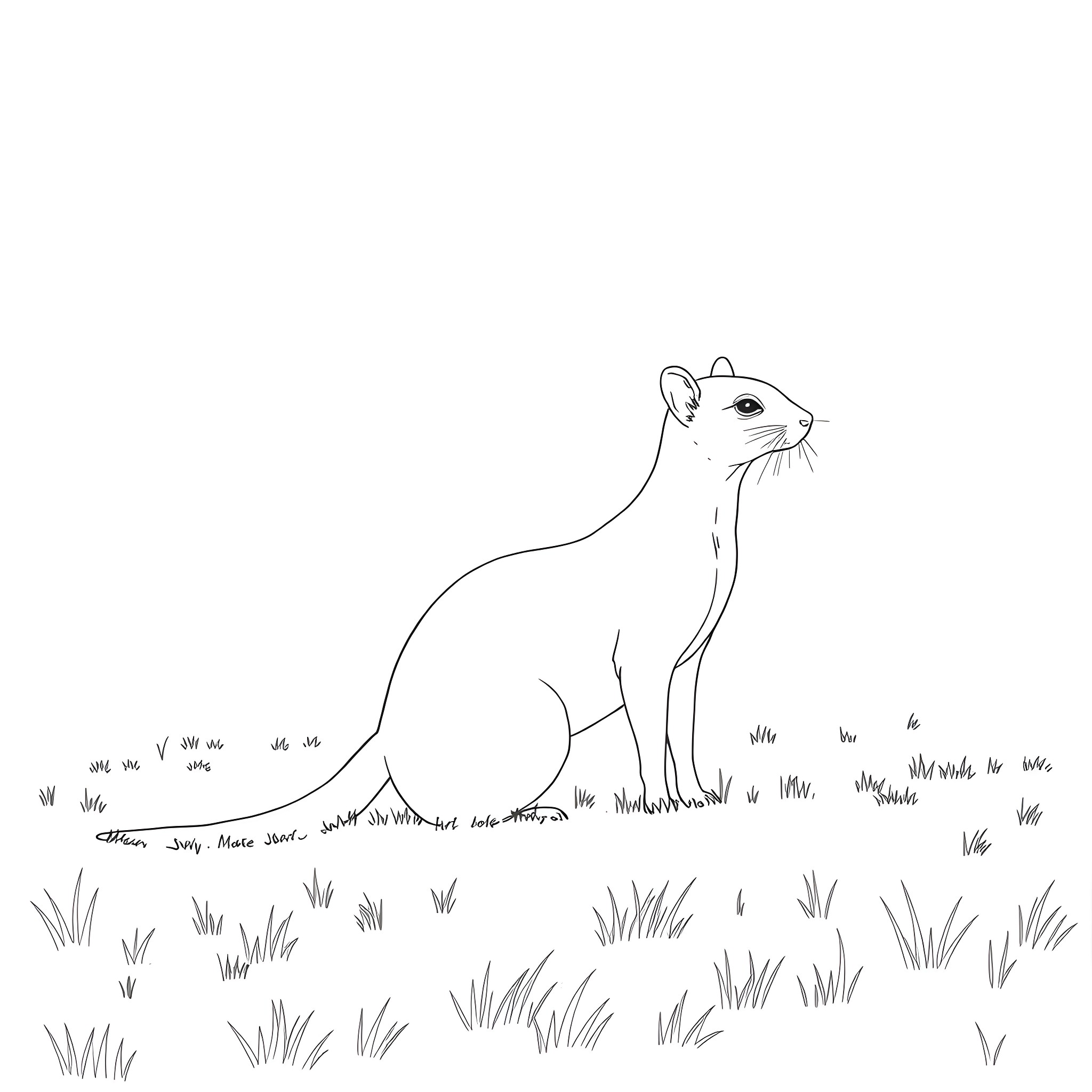 23 Best Weasel Coloring Pages (Free Printable PDFs)