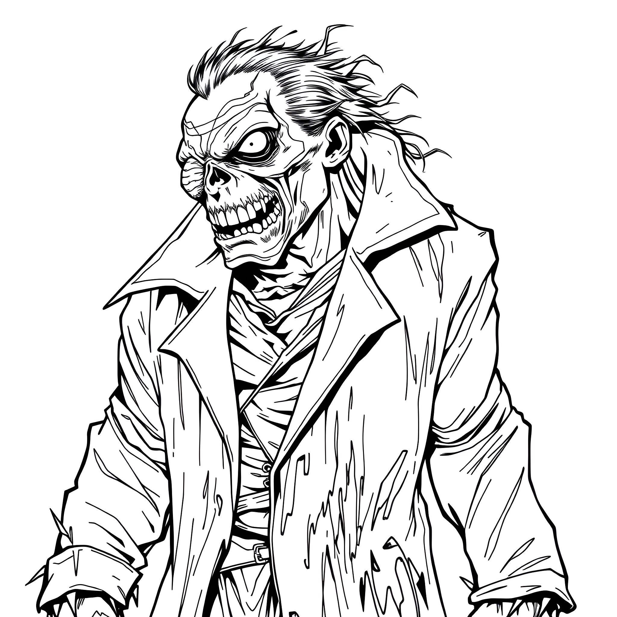 175 Best Zombie Coloring Pages (Free Printable PDFs)