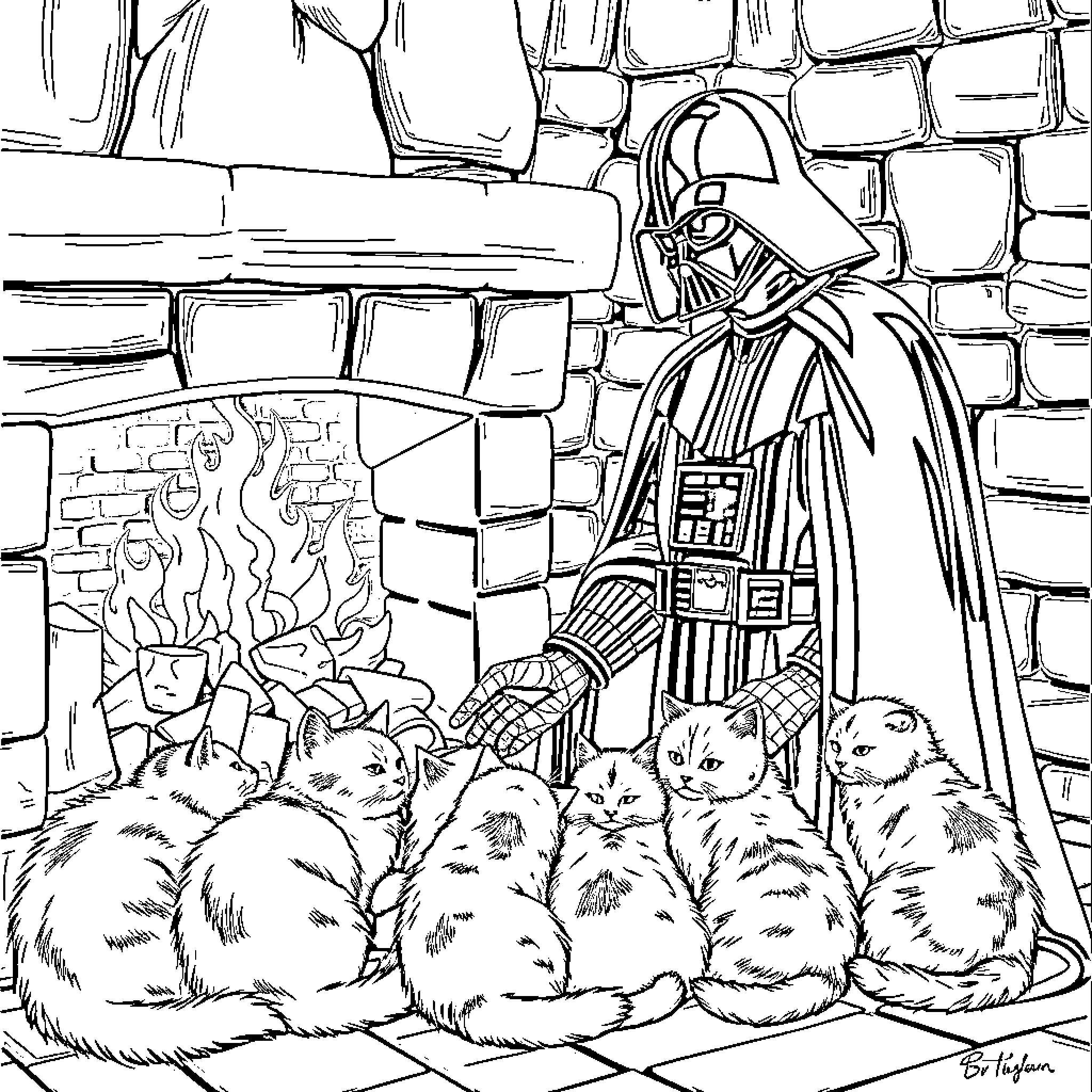 Best Darth Vader Coloring Pages (Free Printable PDF)