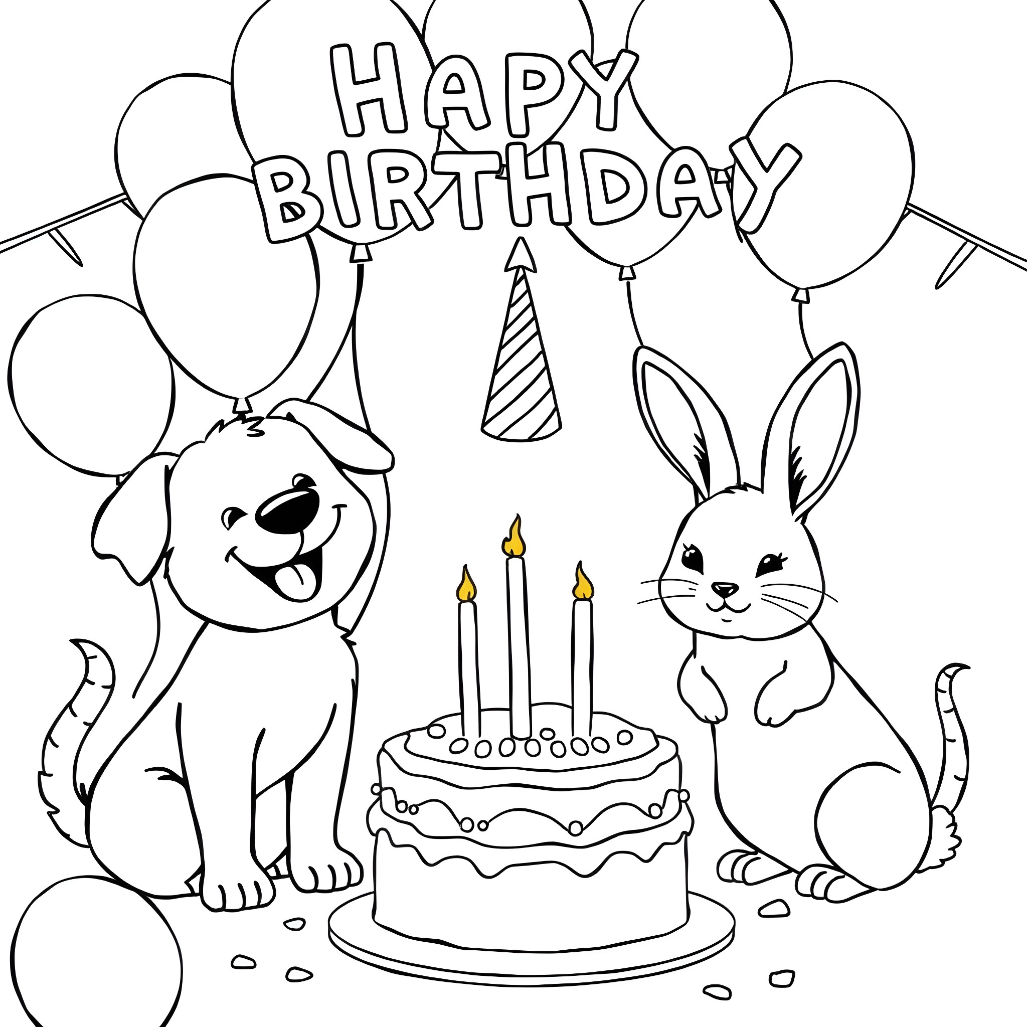 Best Animal Coloring Pages (Free Printable PDF)