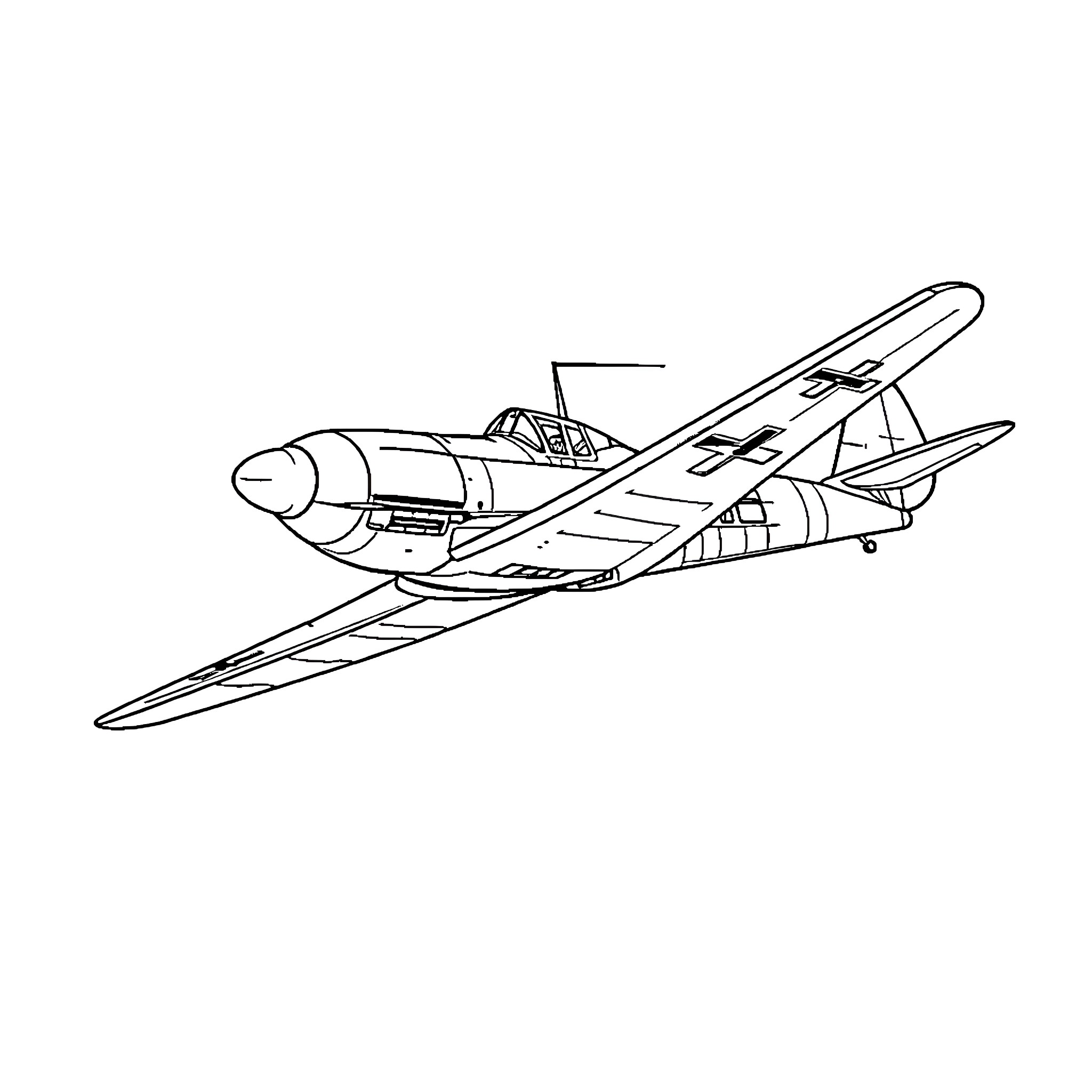 1 Best Bf109 Coloring Pages (Free Printable PDFs)