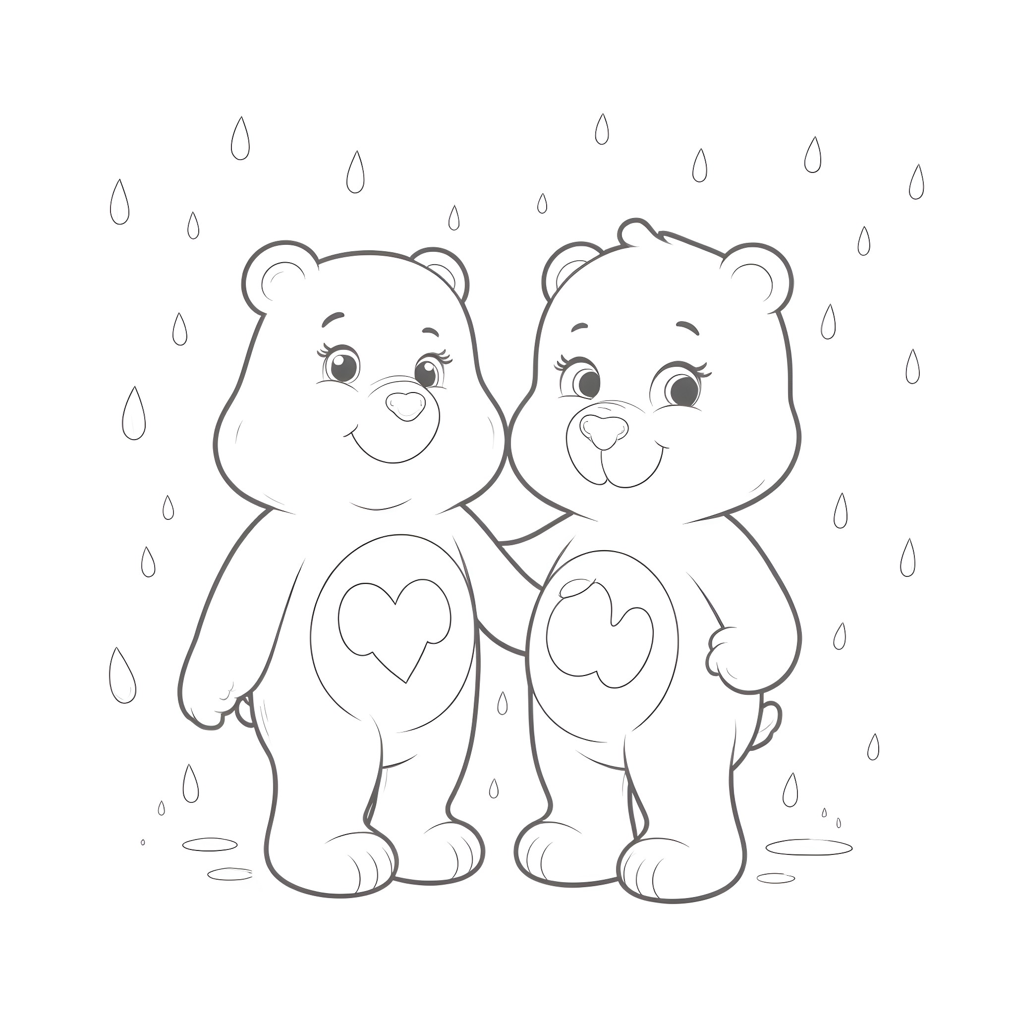 Best Care Bear Coloring Pages (Free Printable PDF)