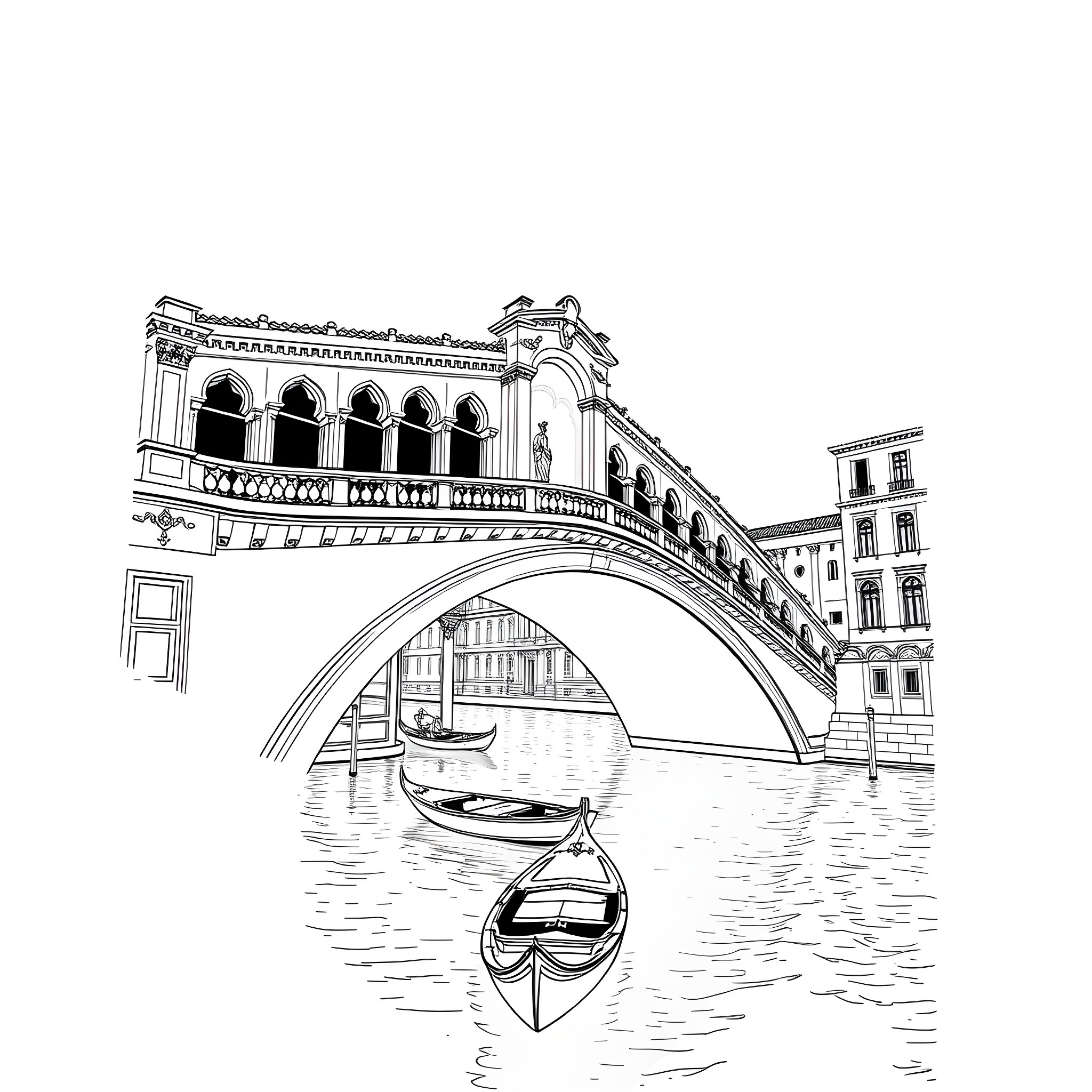 Best Bridge Coloring Pages (Free Printable PDF)