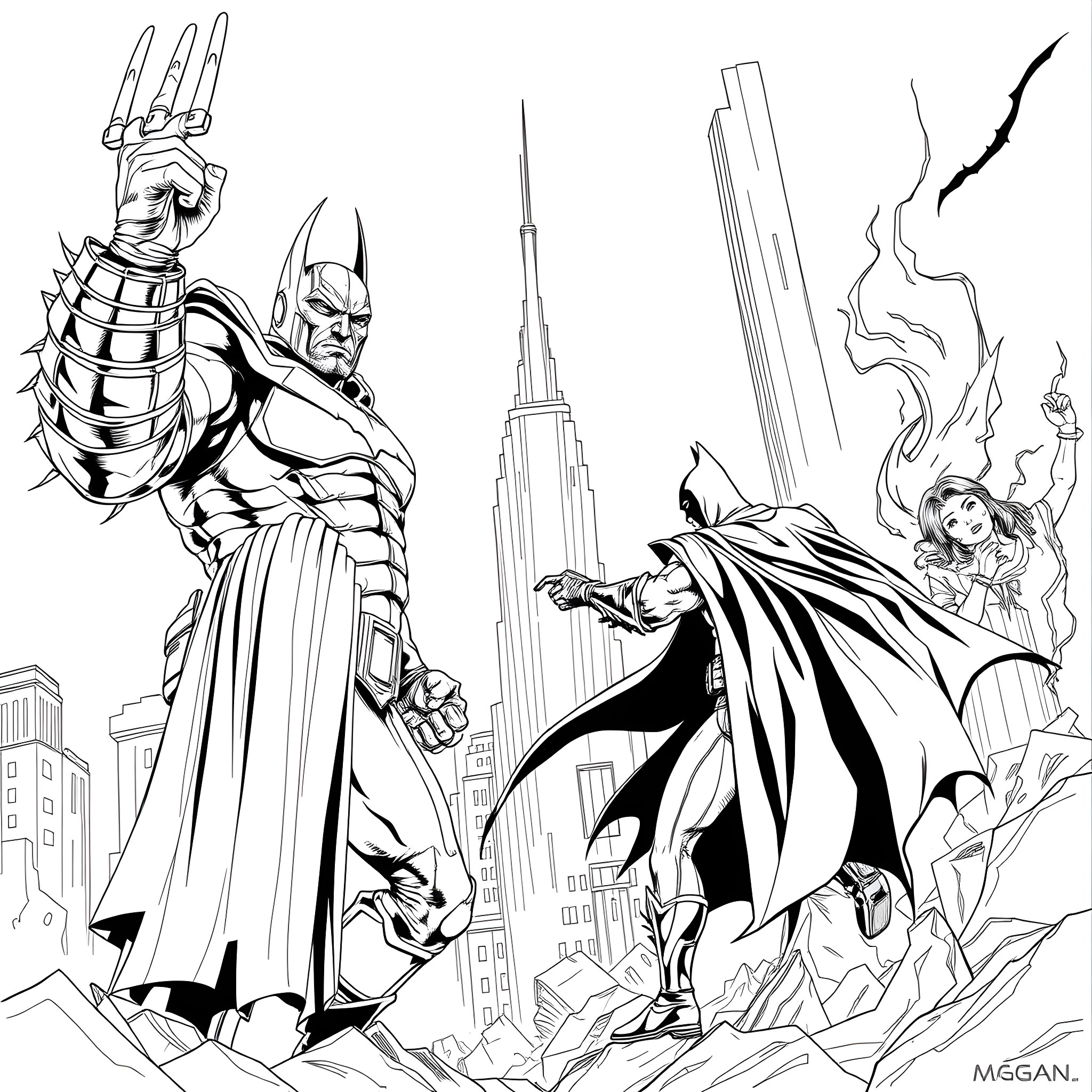 107 Best Bane Coloring Pages (Free Printable PDFs)