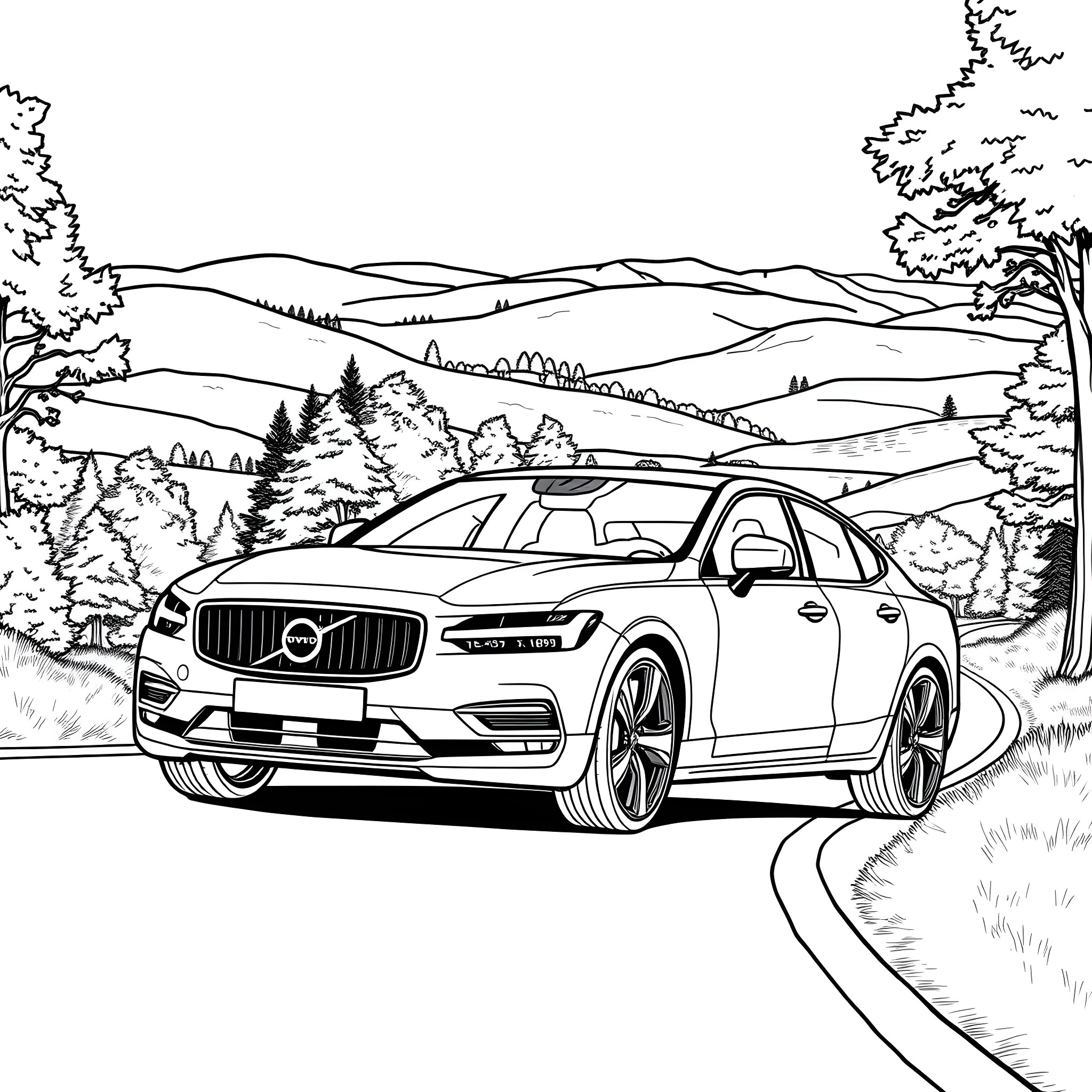 Best Volvo Coloring Pages (Free Printable PDF)