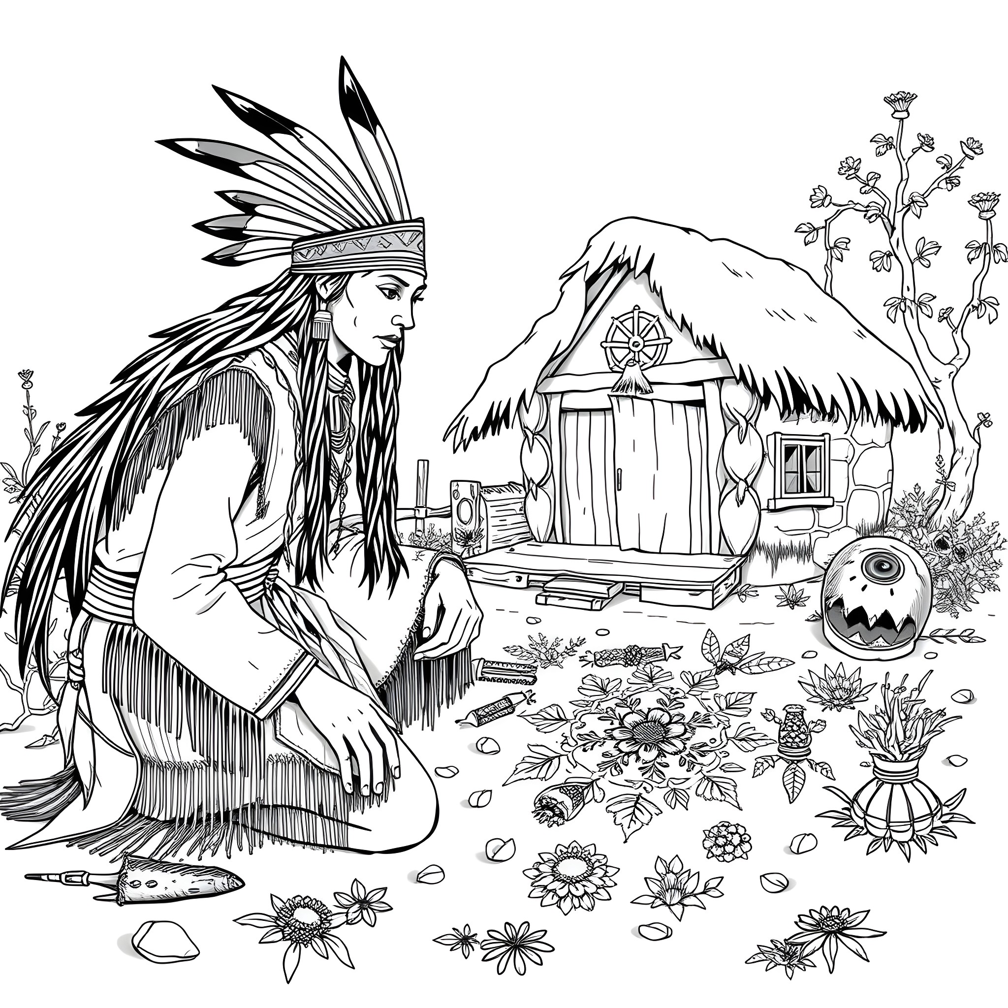 8 Best Cherokee Spirit Coloring Pages (Free Printable PDFs)