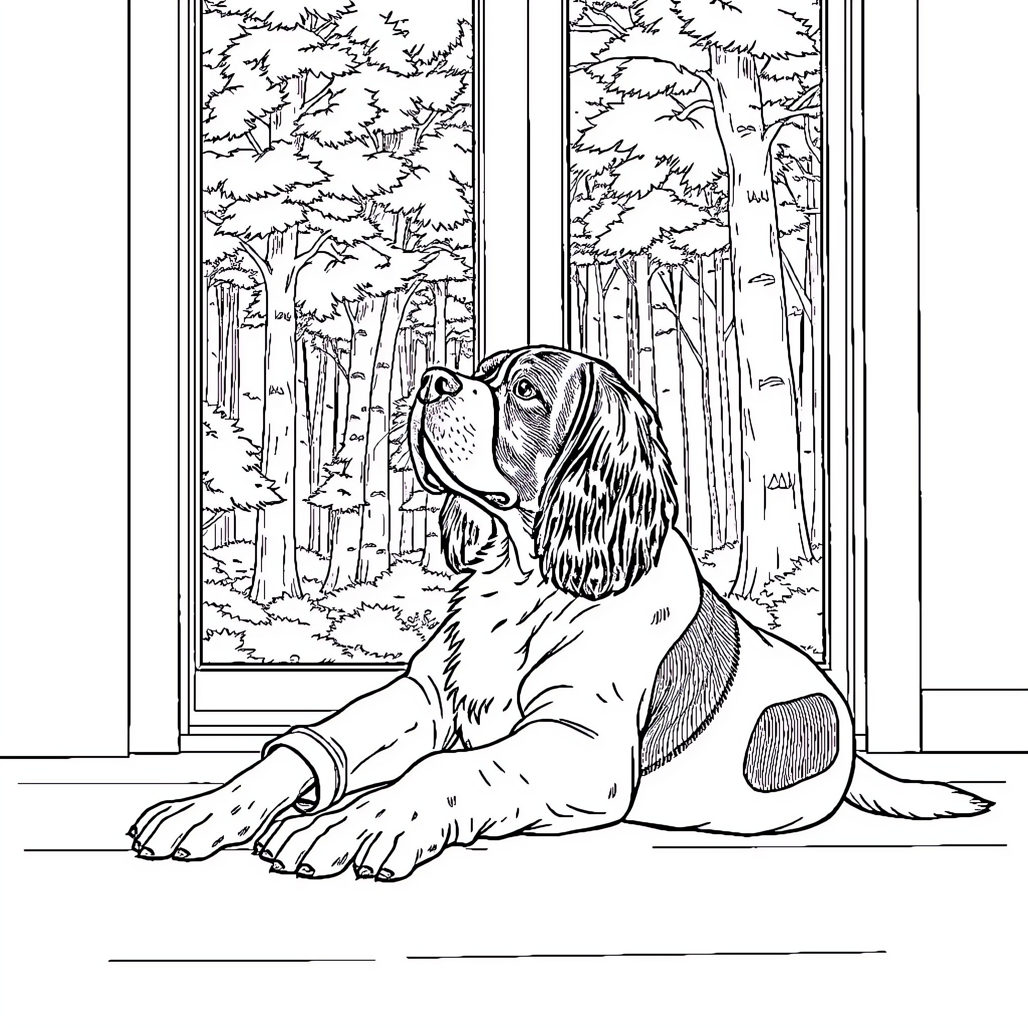 Best Springer Spaniel Coloring Pages (Free Printable PDF)
