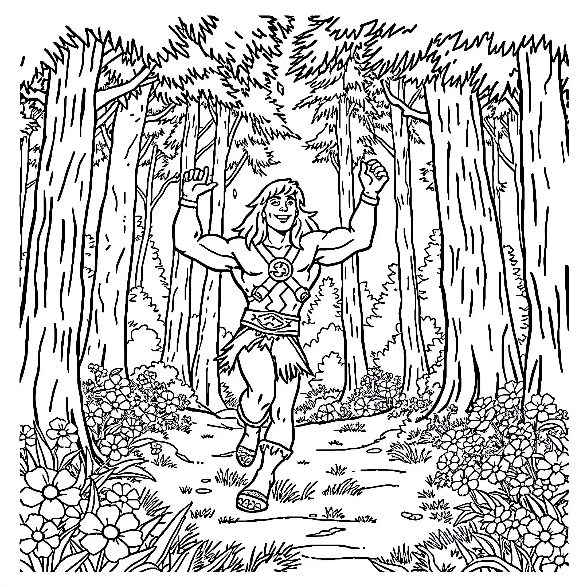 Best He-Man Coloring Pages (Free Printable PDF)